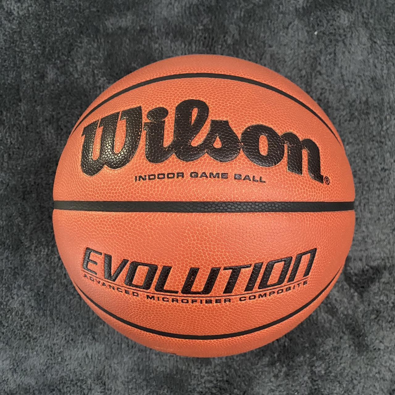 Wilson Evolution Indoor Game Basketball - Depop