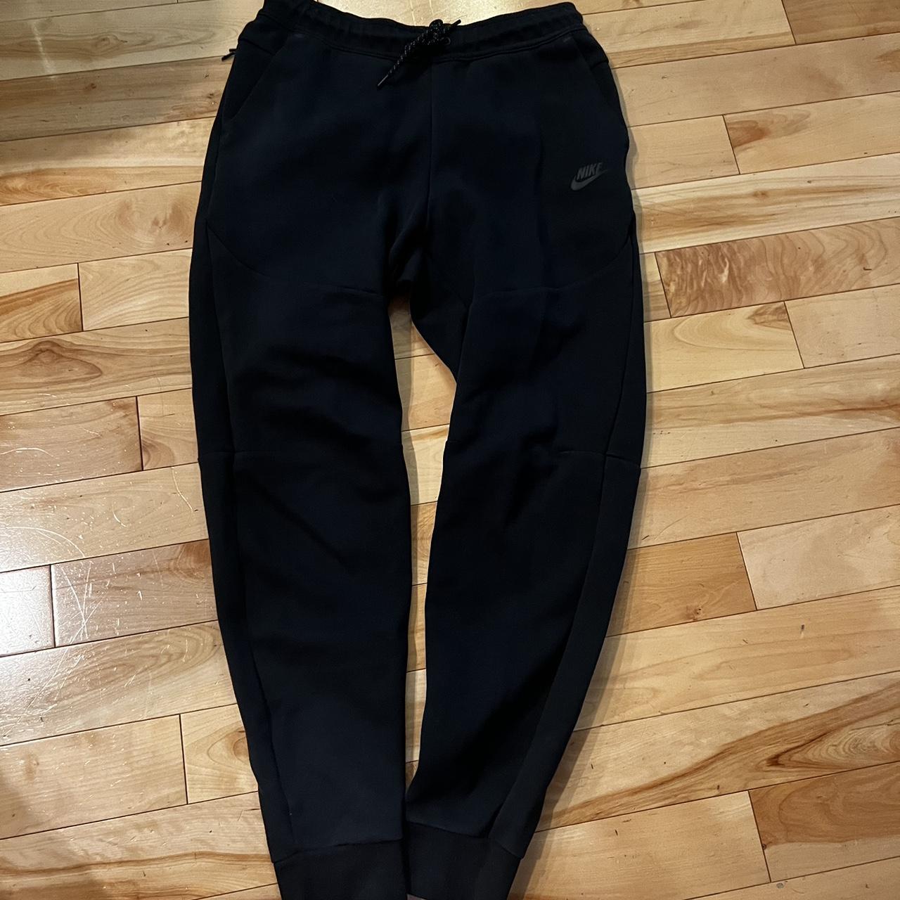 Black Nike Tech Pants Size Medium, Flawless... - Depop