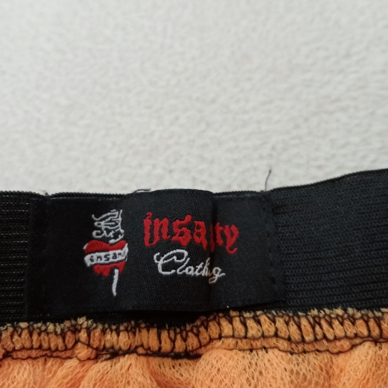 Insanity clothing orange tulle mesh tutu mini skirt... - Depop