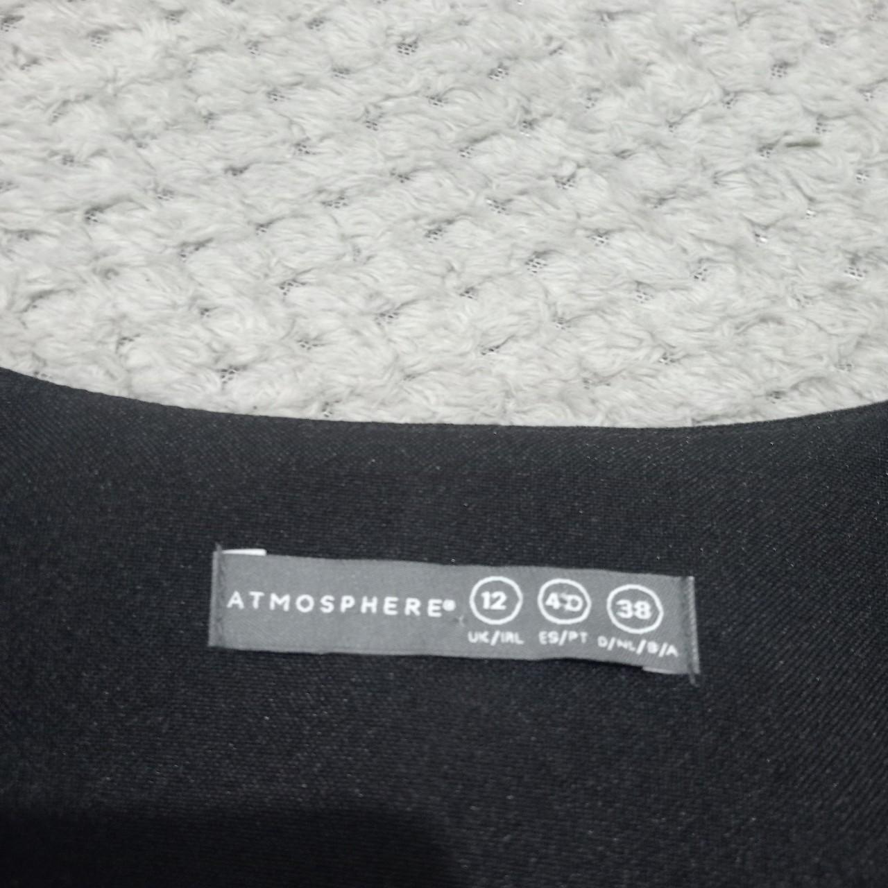 Y2k atmosphere cropped fitted black waistcoat vest... - Depop