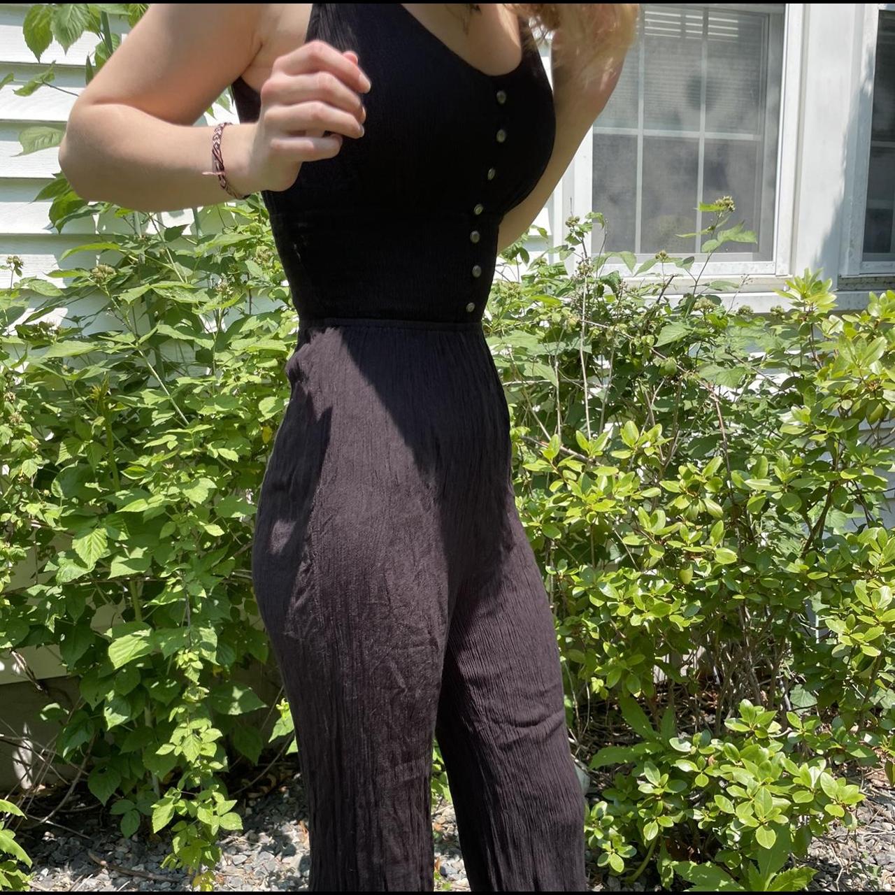 SO Clothing Women's Black Jumpsuit | Depop