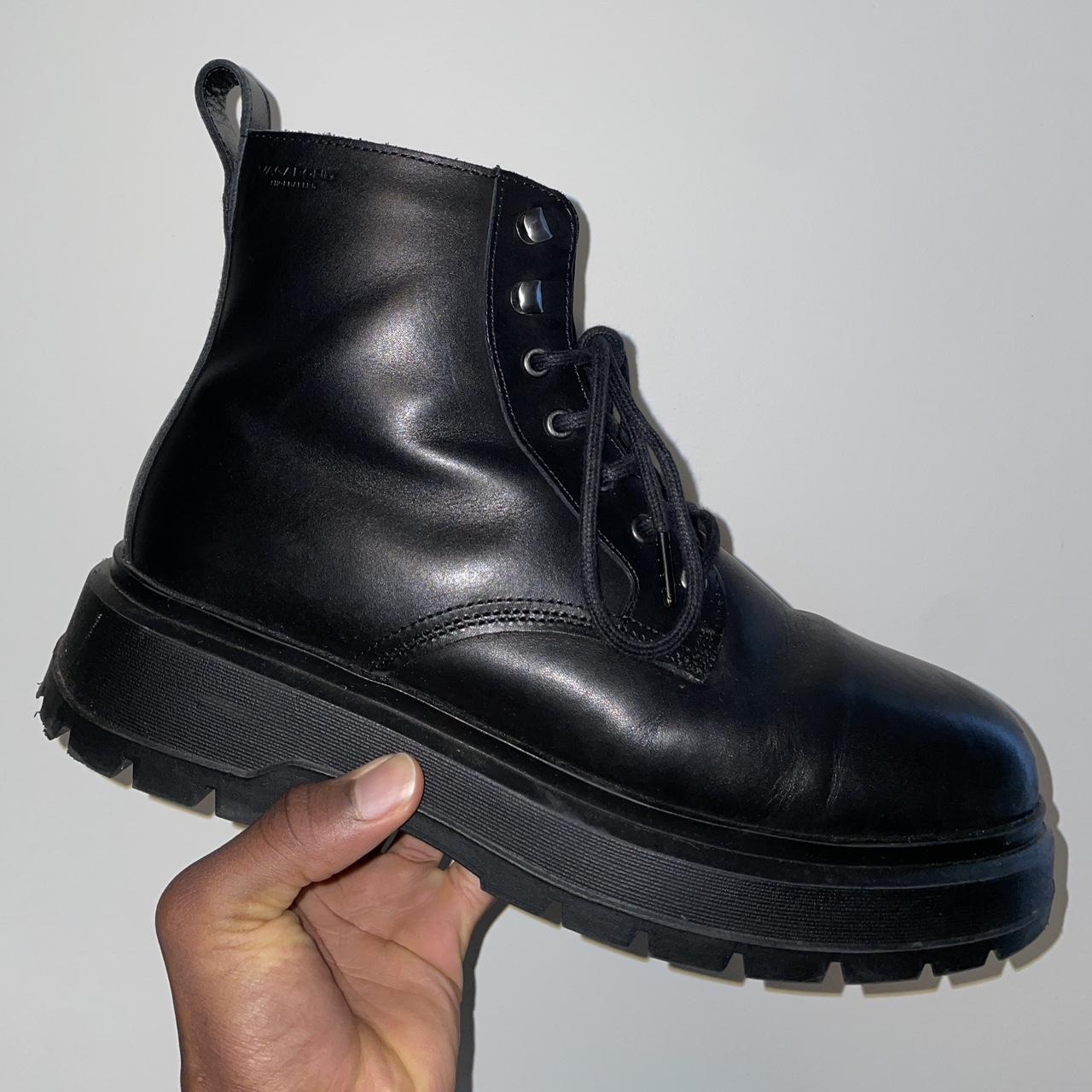 Vagabond Men’s Black Boots “Inspired by workwear... - Depop