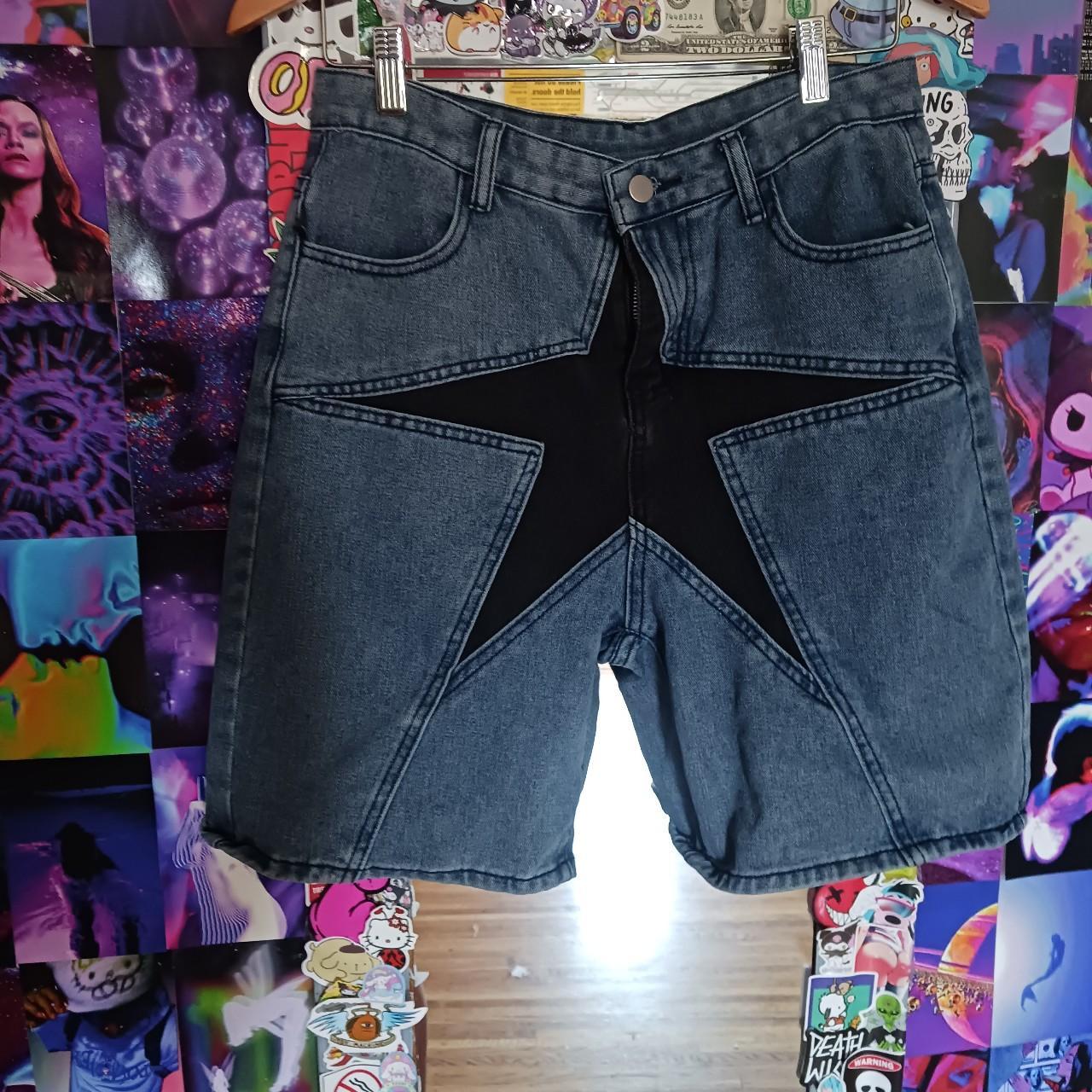 star jorts size 28' - Depop