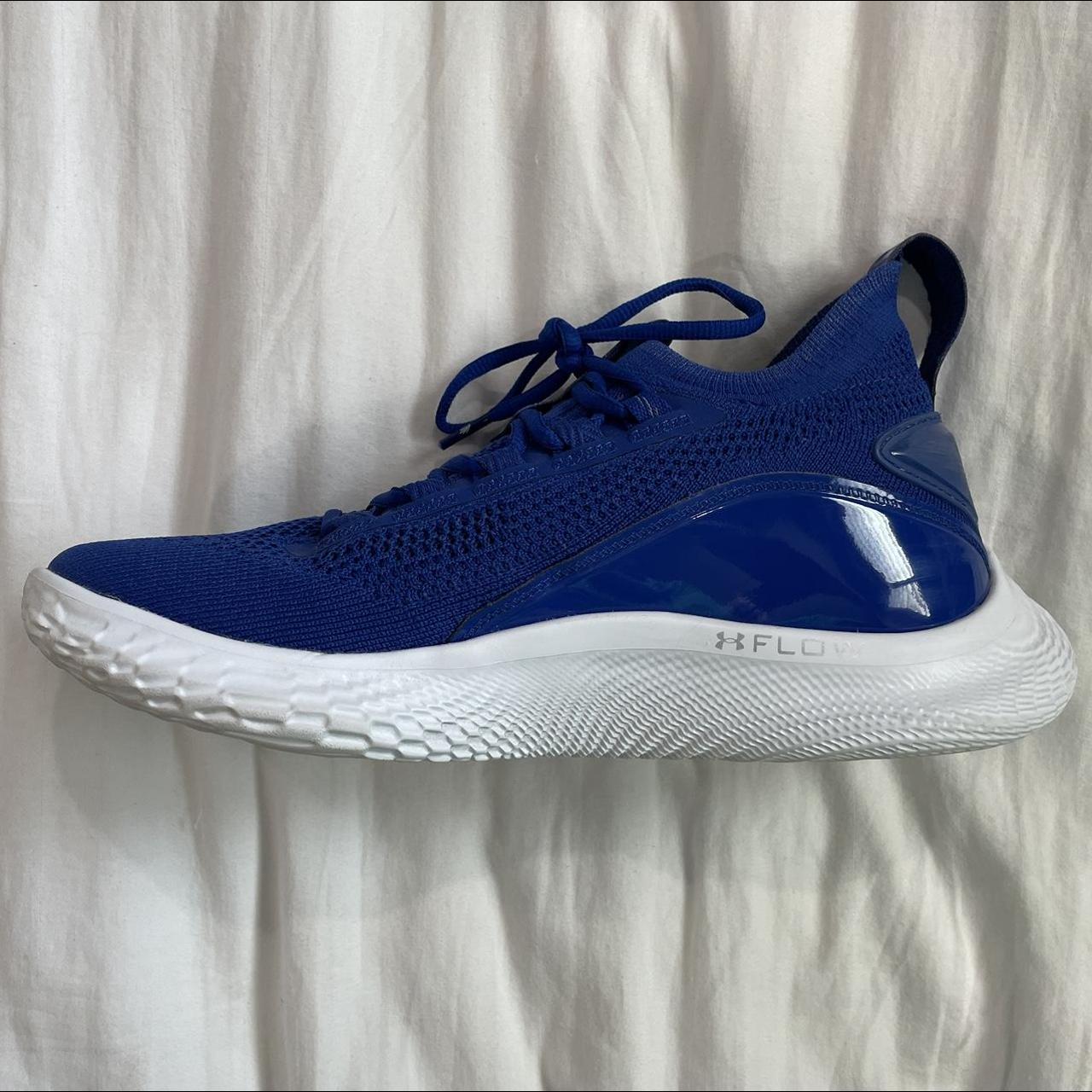 Curry 8 Flow Royal Blue StockX Verified, 100%... - Depop
