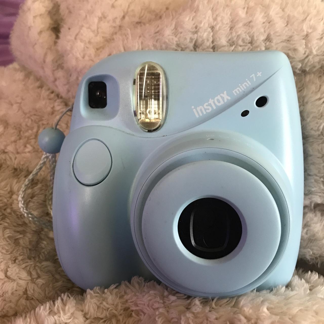 All blue Polaroid camera | Depop