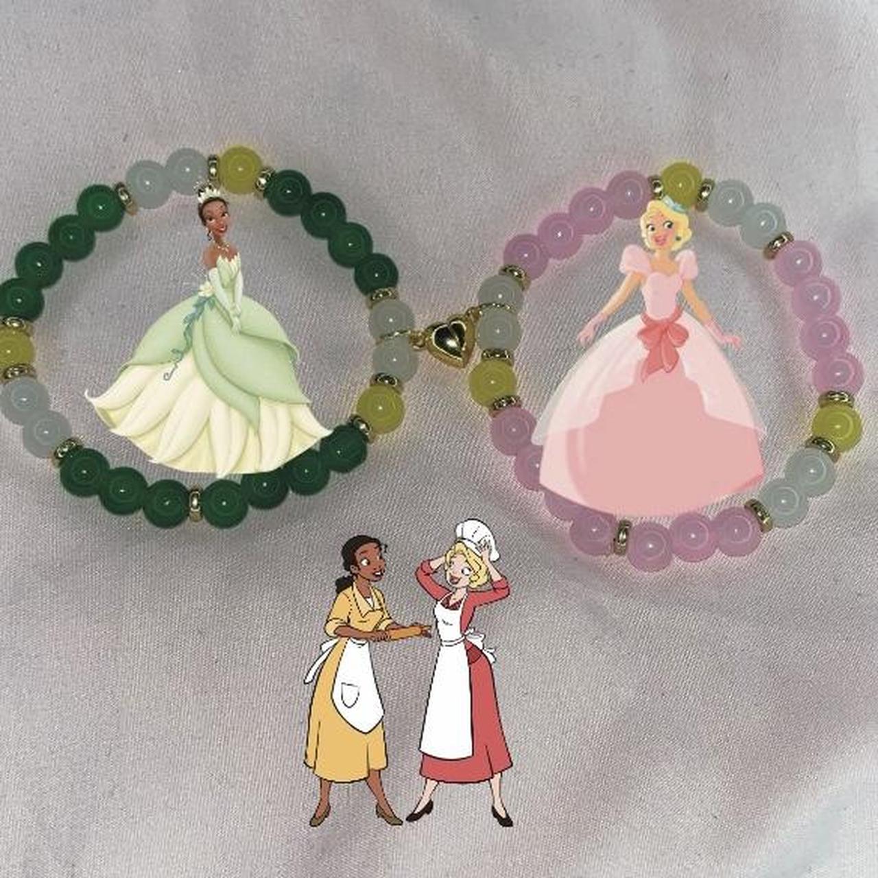 princess tiana themed friendship bracelets. includes... - Depop