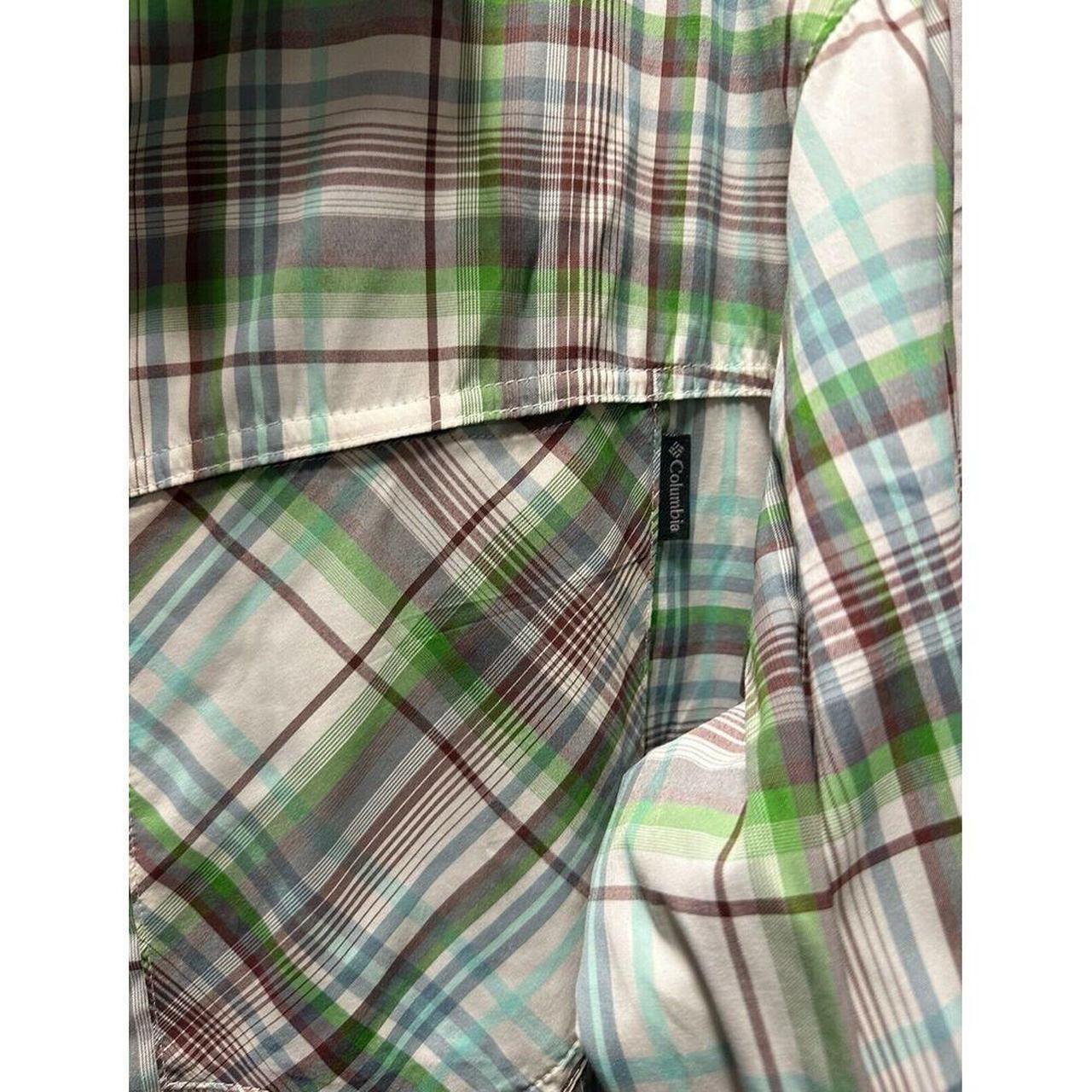 Columbia Insect Blocker Plaid Long Sleeve Mens Size... | Depop
