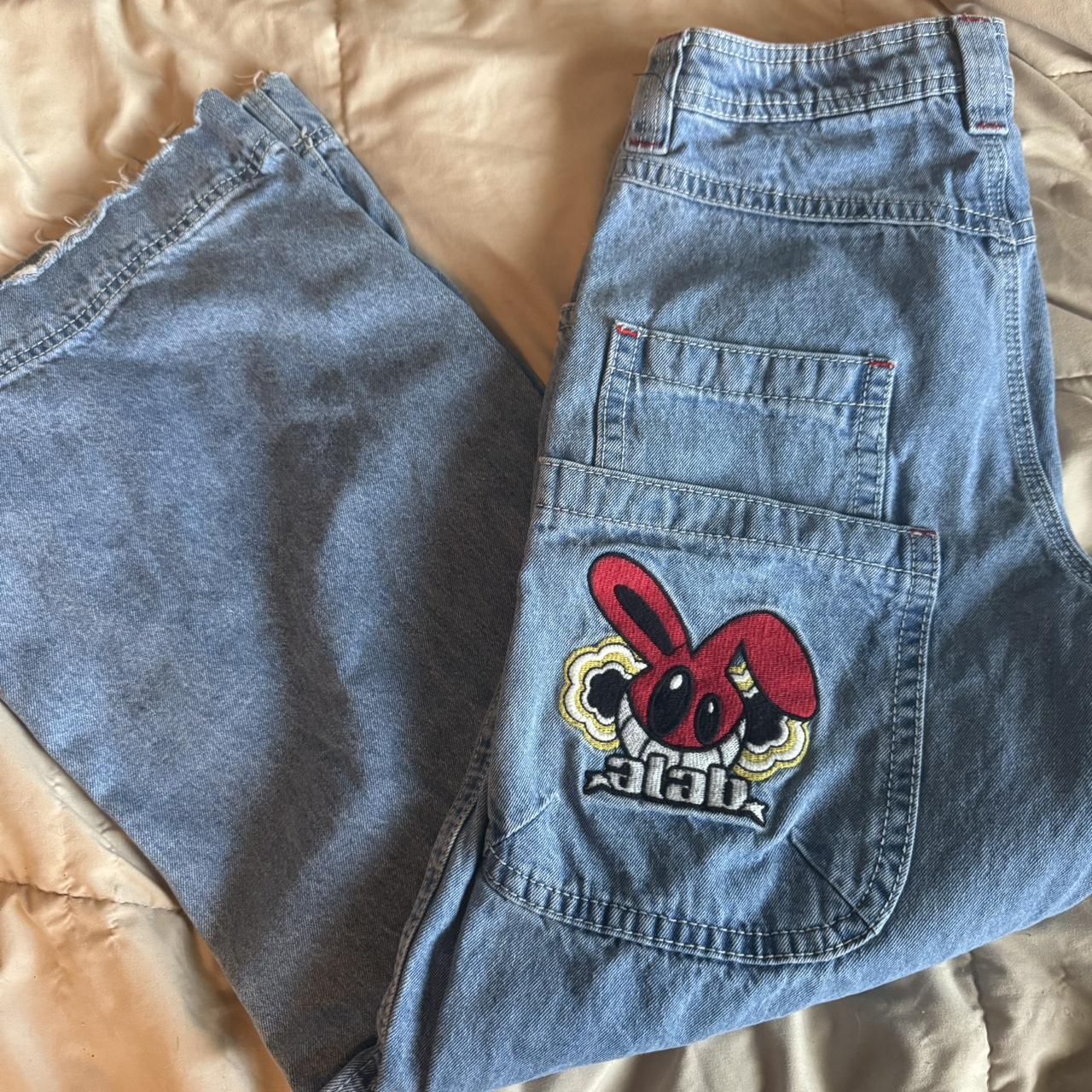 ALAB jeans perfect condition only worn once baggy... | Depop