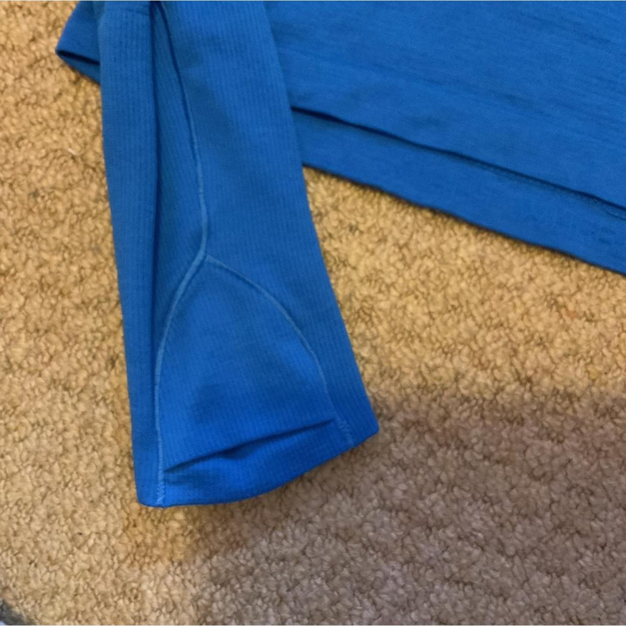 lululemon poolside blue swiftly tech long sleeve 2.0... - Depop