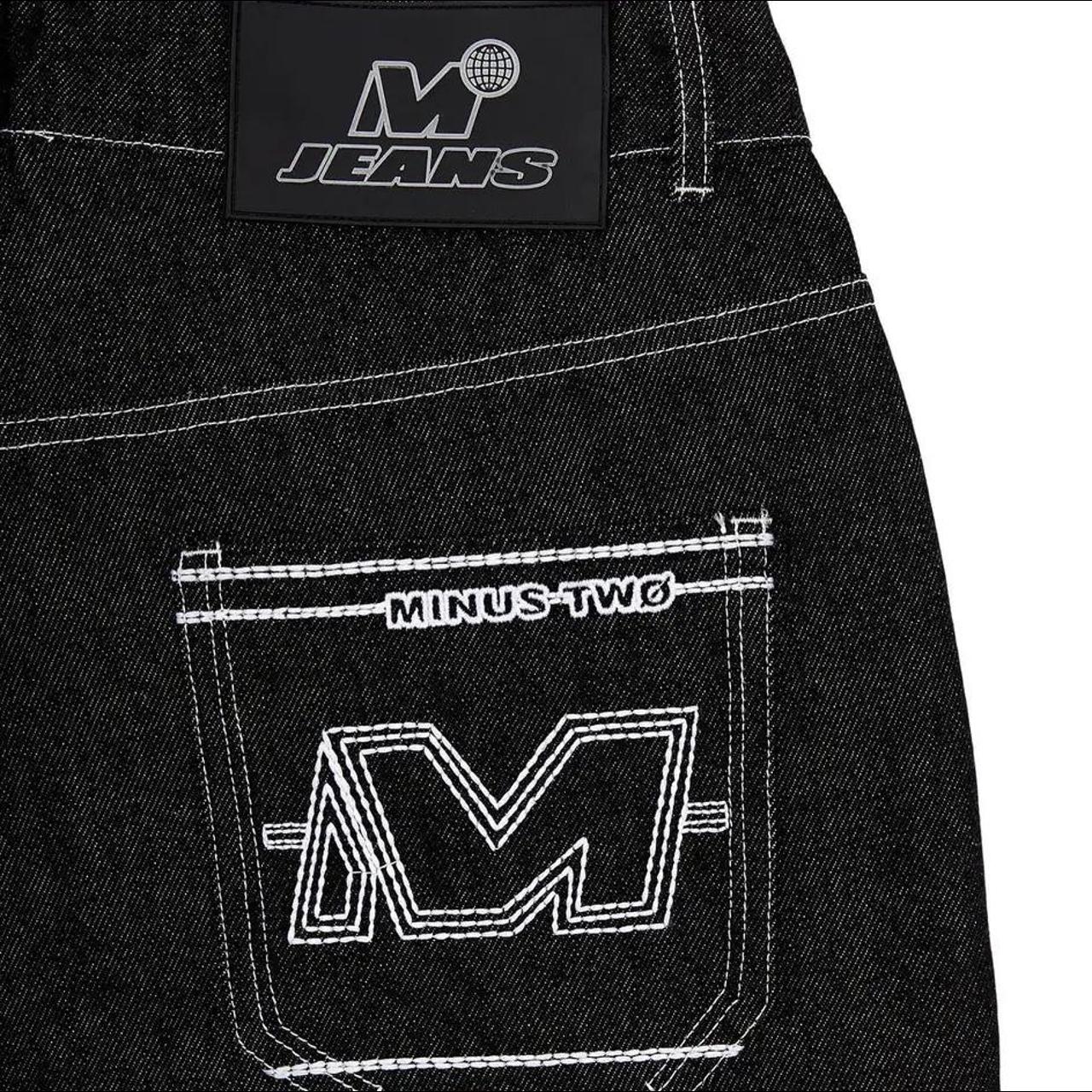 MINUS TWO JEANS Y2K BLACK PANTS #minustwojeans #Y2K... - Depop