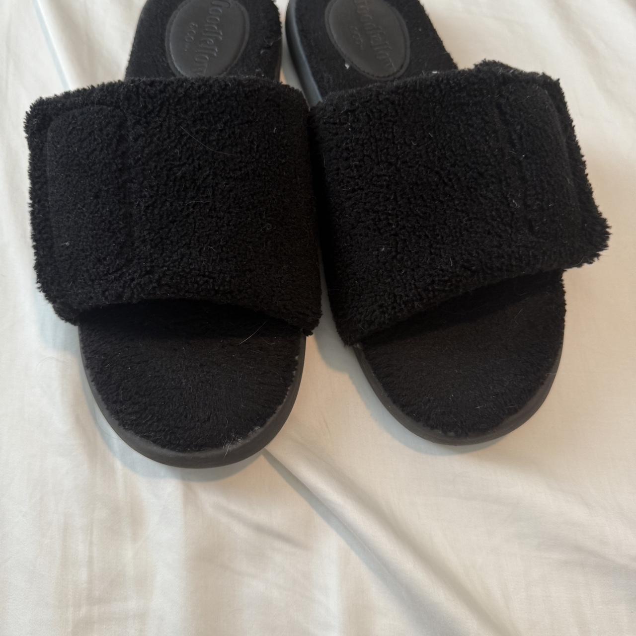 Black Goodfellow slides Like New just dust and... | Depop