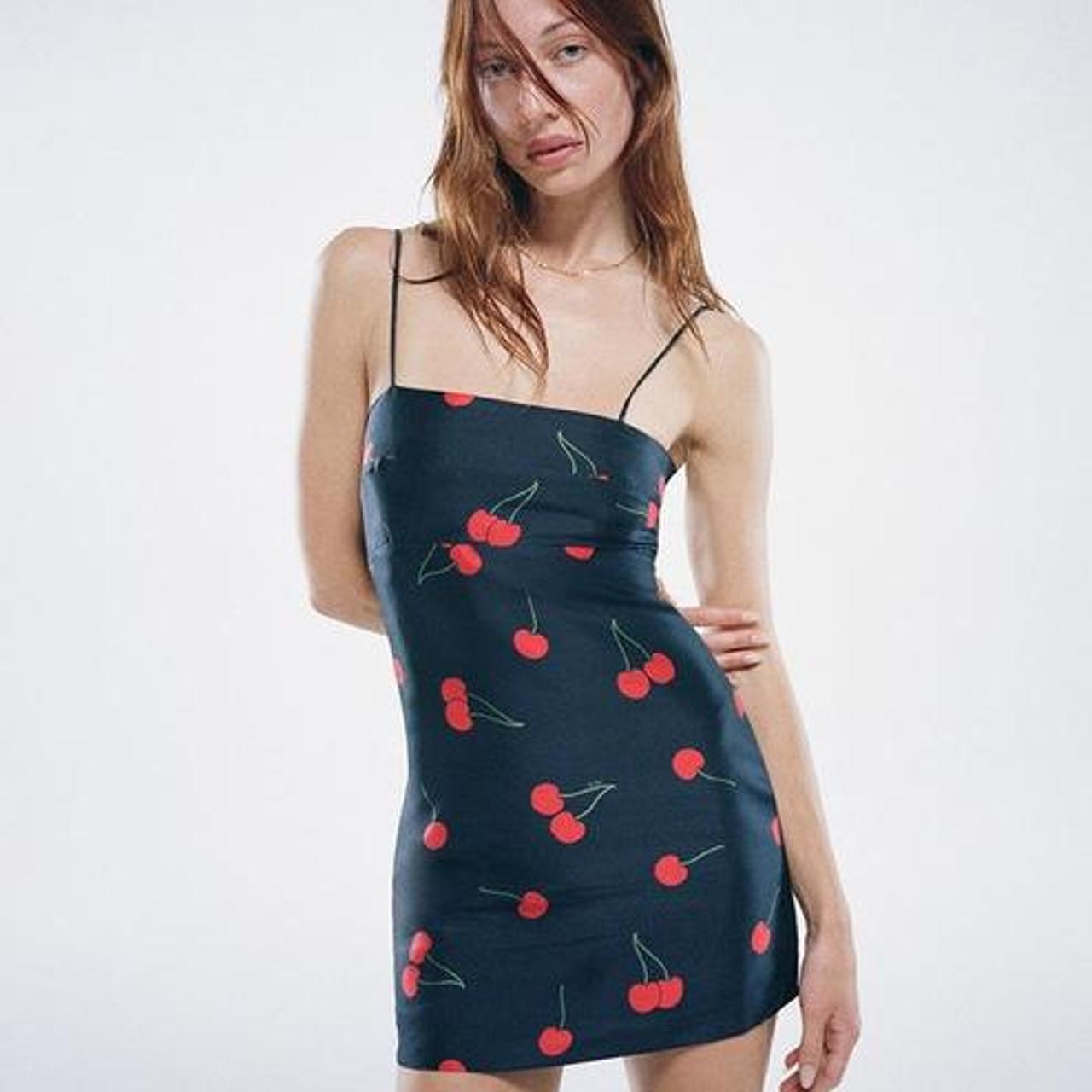 Réalisation Par Women's Red and Blue Dress | Depop