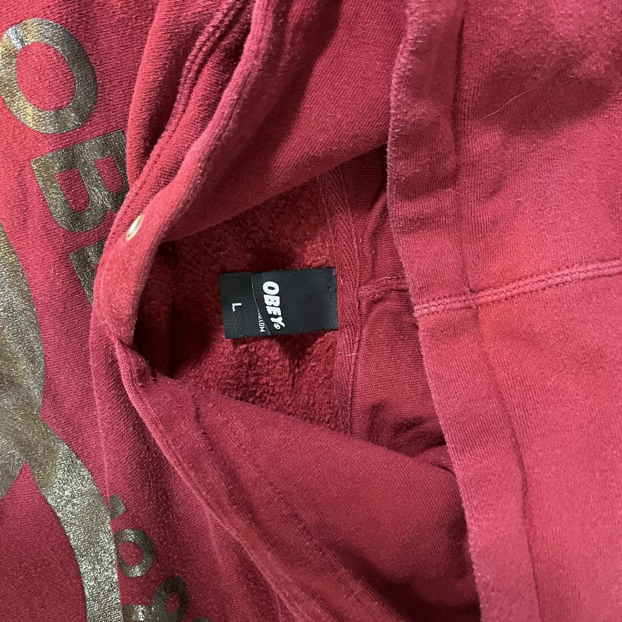 Obey Original Gangster Hoodie. Great condition and... - Depop