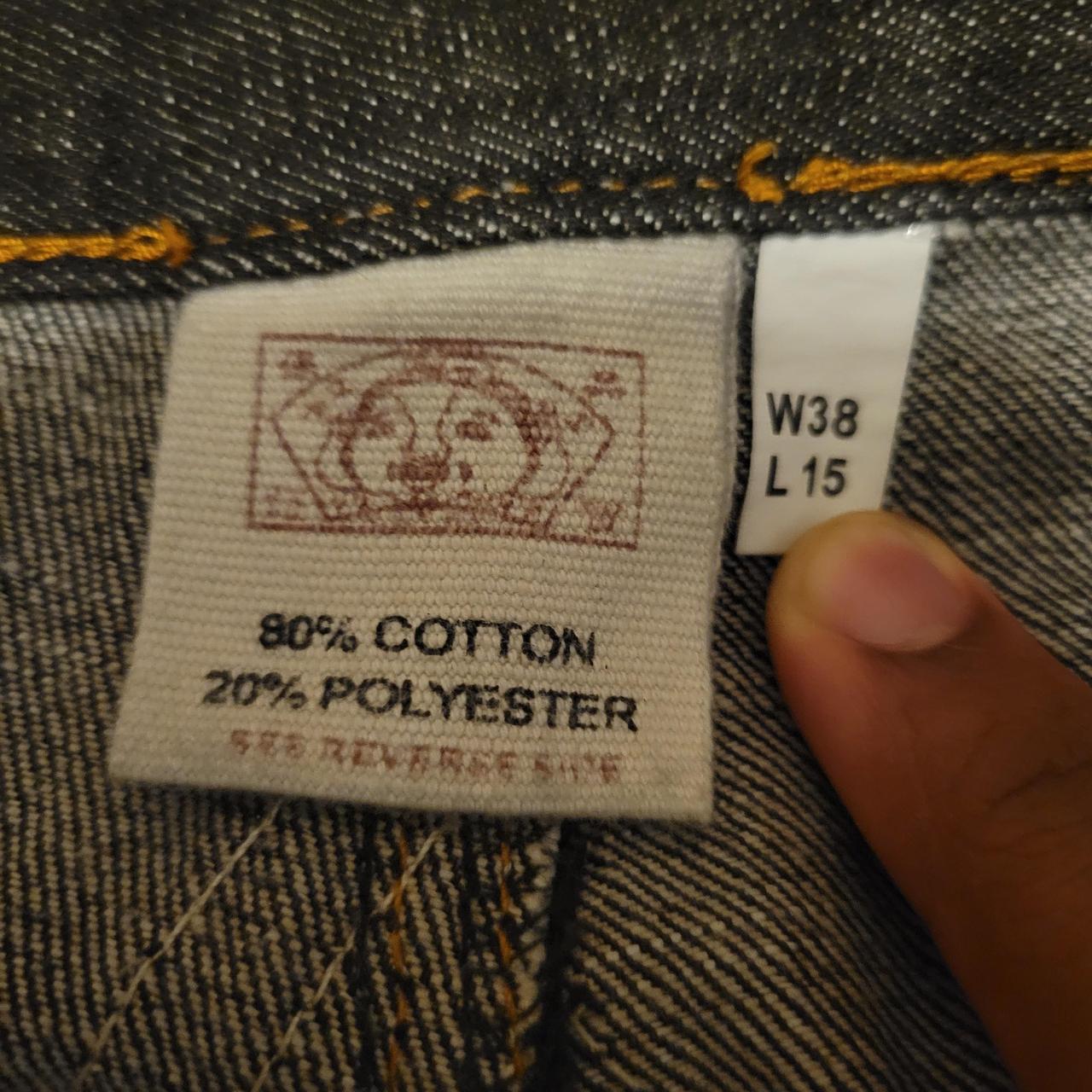 Vintage Evisu Jorts Size 38x15 Nice Baggy fit... - Depop