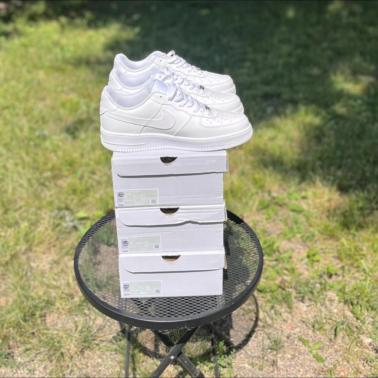 Nike “AF1” White - Sizes 9,10,11 - Depop