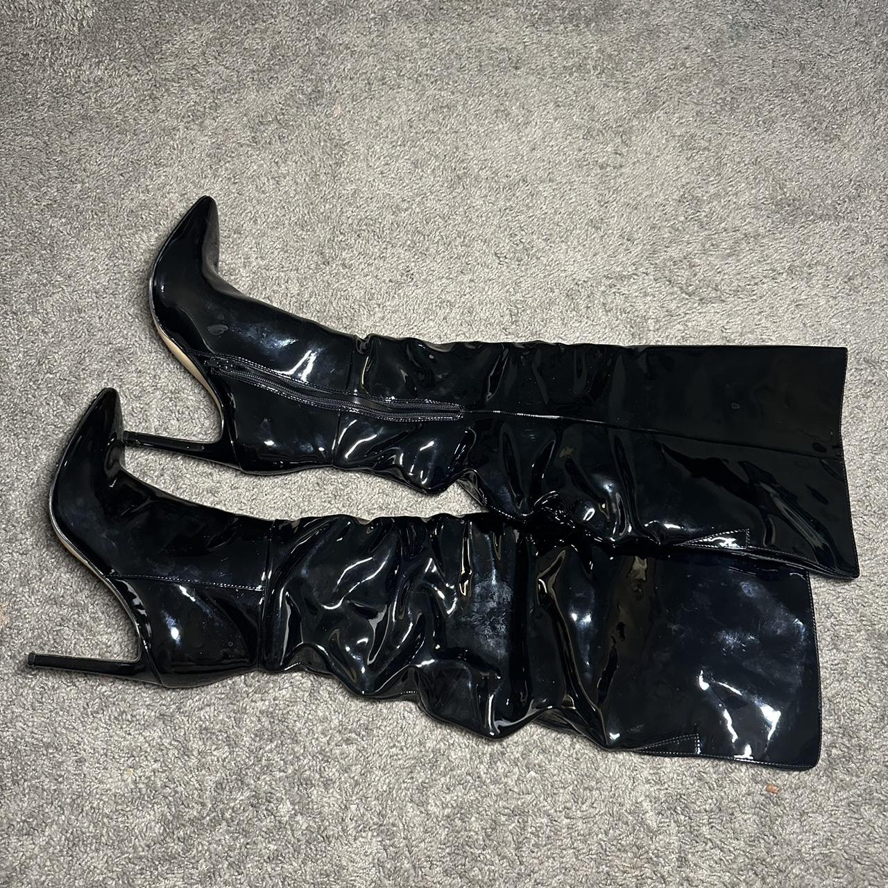 I.N.C International Concepts Iyonna thigh high boots... - Depop