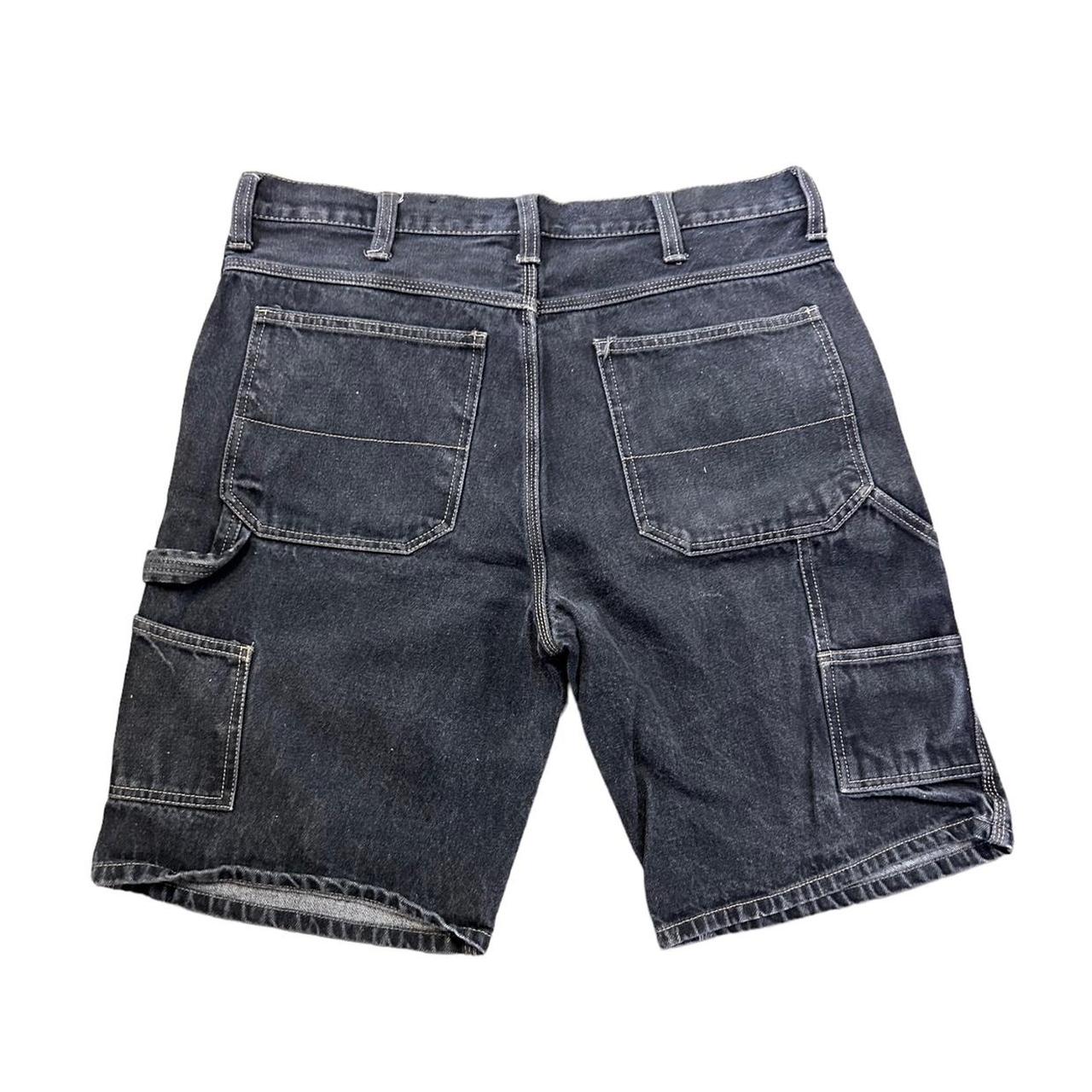 Faded Glory Men's Black Shorts | Depop