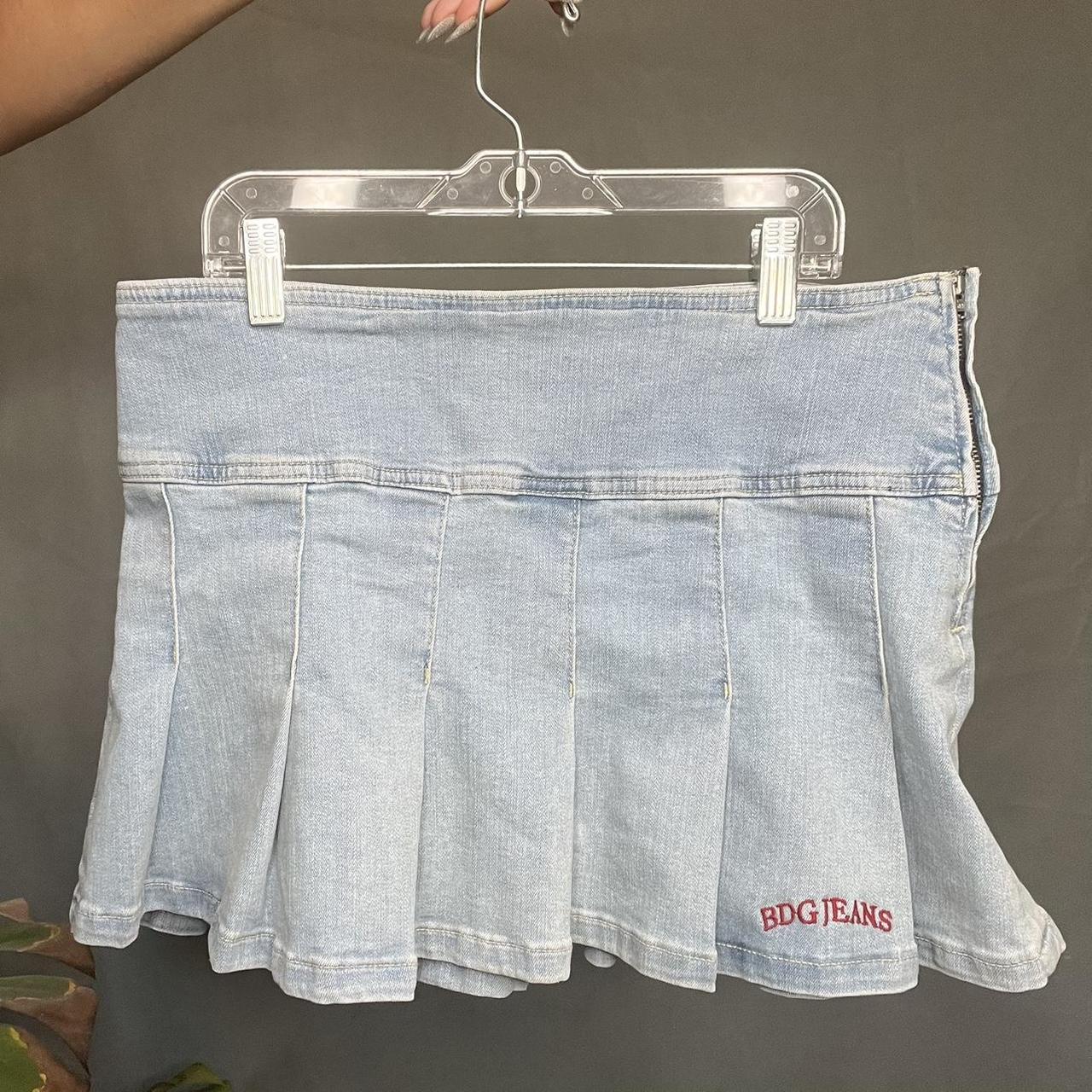 BDG L DEMIM SKIRT - Urban Outfitters! super stretchy... - Depop