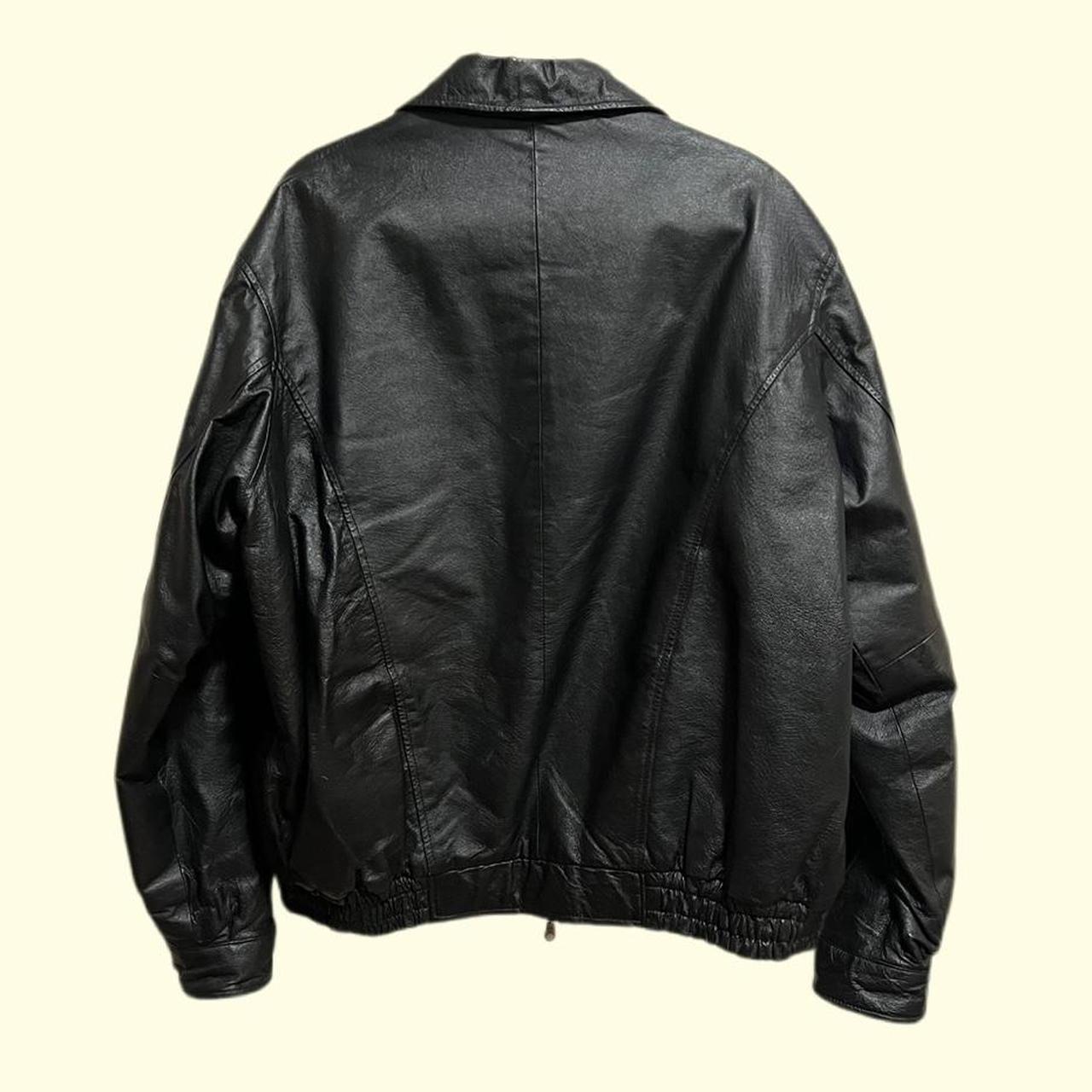 ~vintage phase 2 leather bomber~ size: large this... - Depop