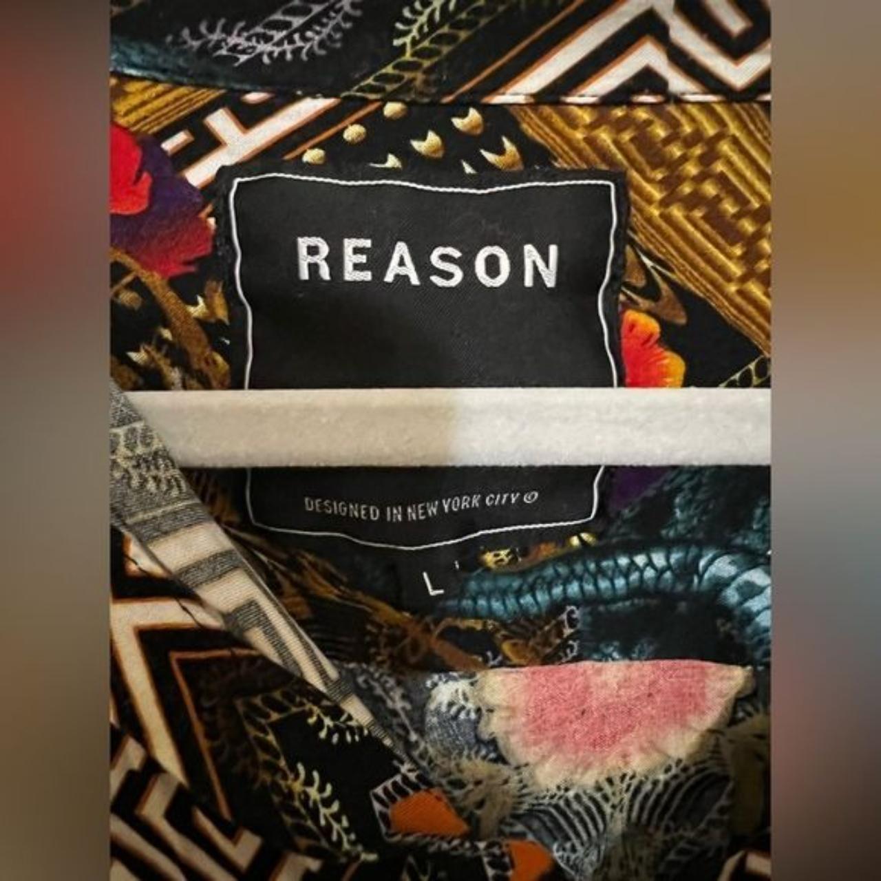 Reason Mens Shirt Multi Color Size:... - Depop