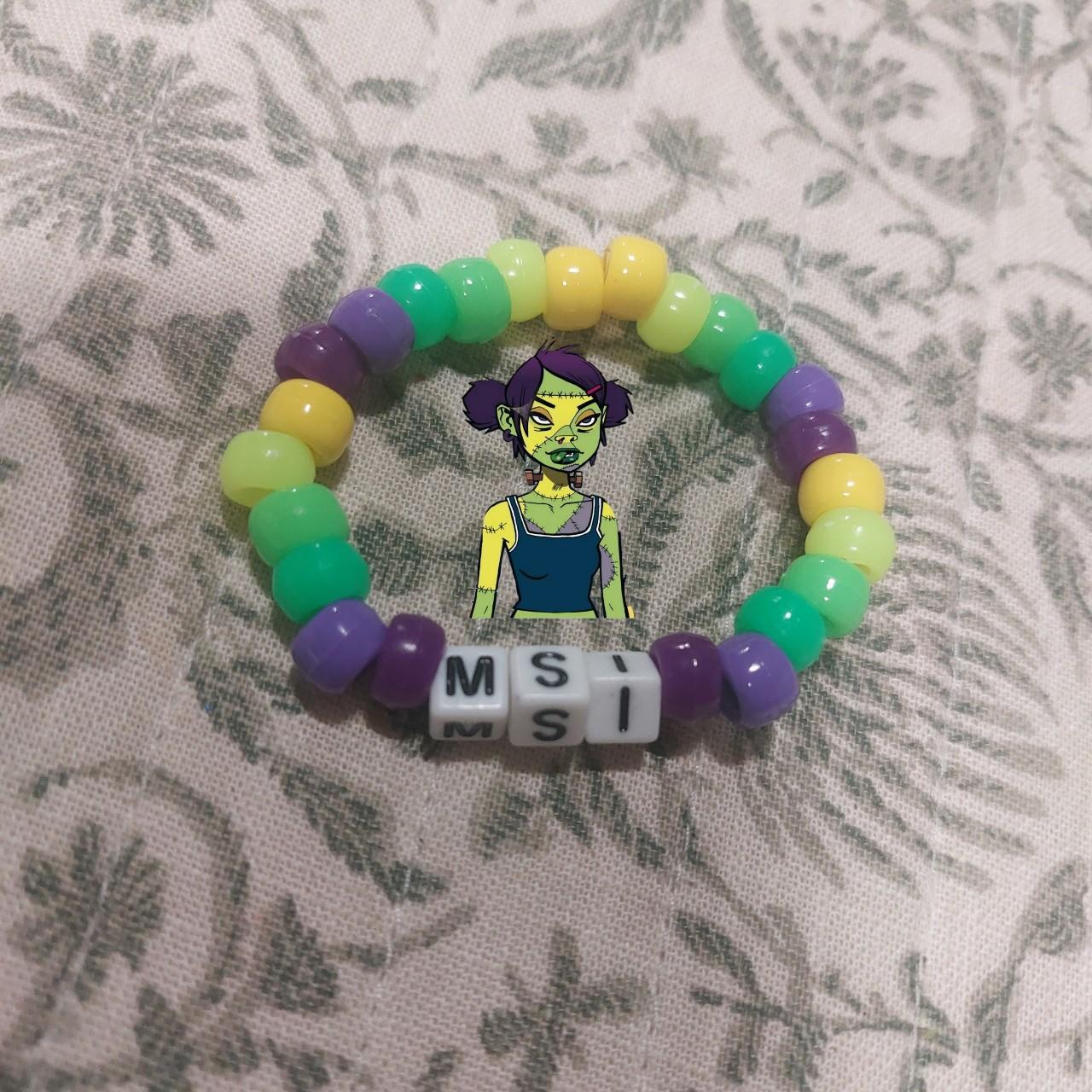 MSI Frankenstein Girl Kandi 27 beads big, if you... - Depop