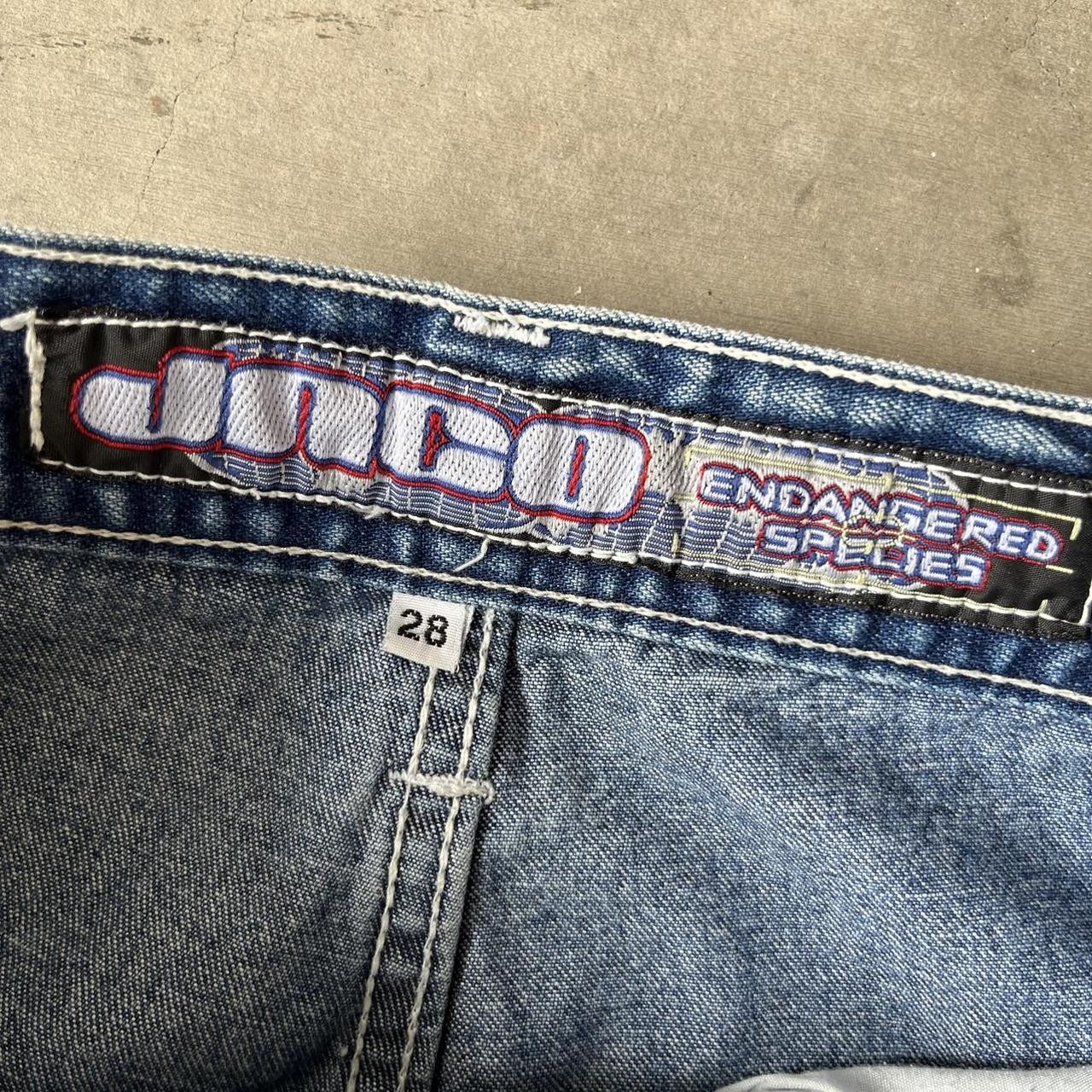 Rare Vintage JNCO Endangered Species Jeans - SIZE:... - Depop