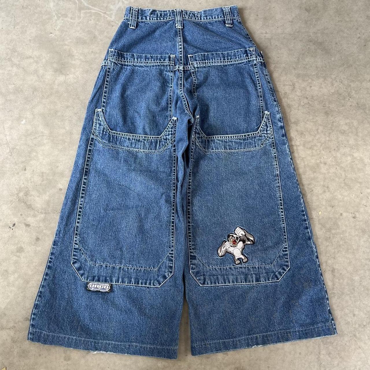 Rare Vintage JNCO Endangered Species Jeans - SIZE:... - Depop