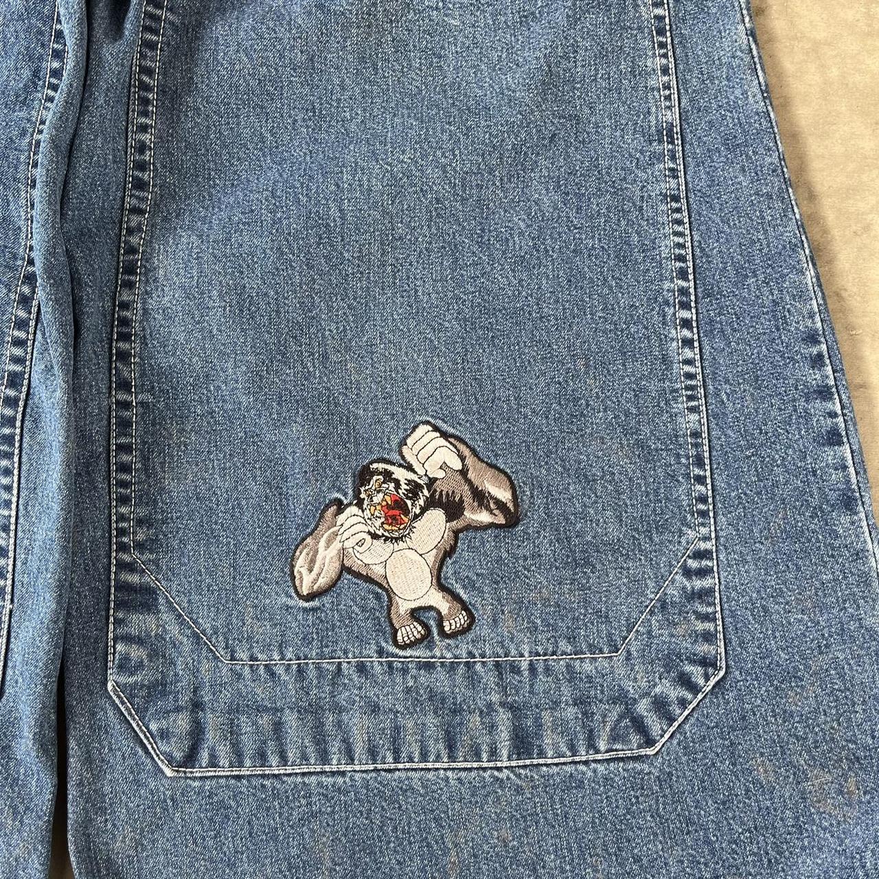Rare Vintage JNCO Endangered Species Jeans - SIZE:... - Depop