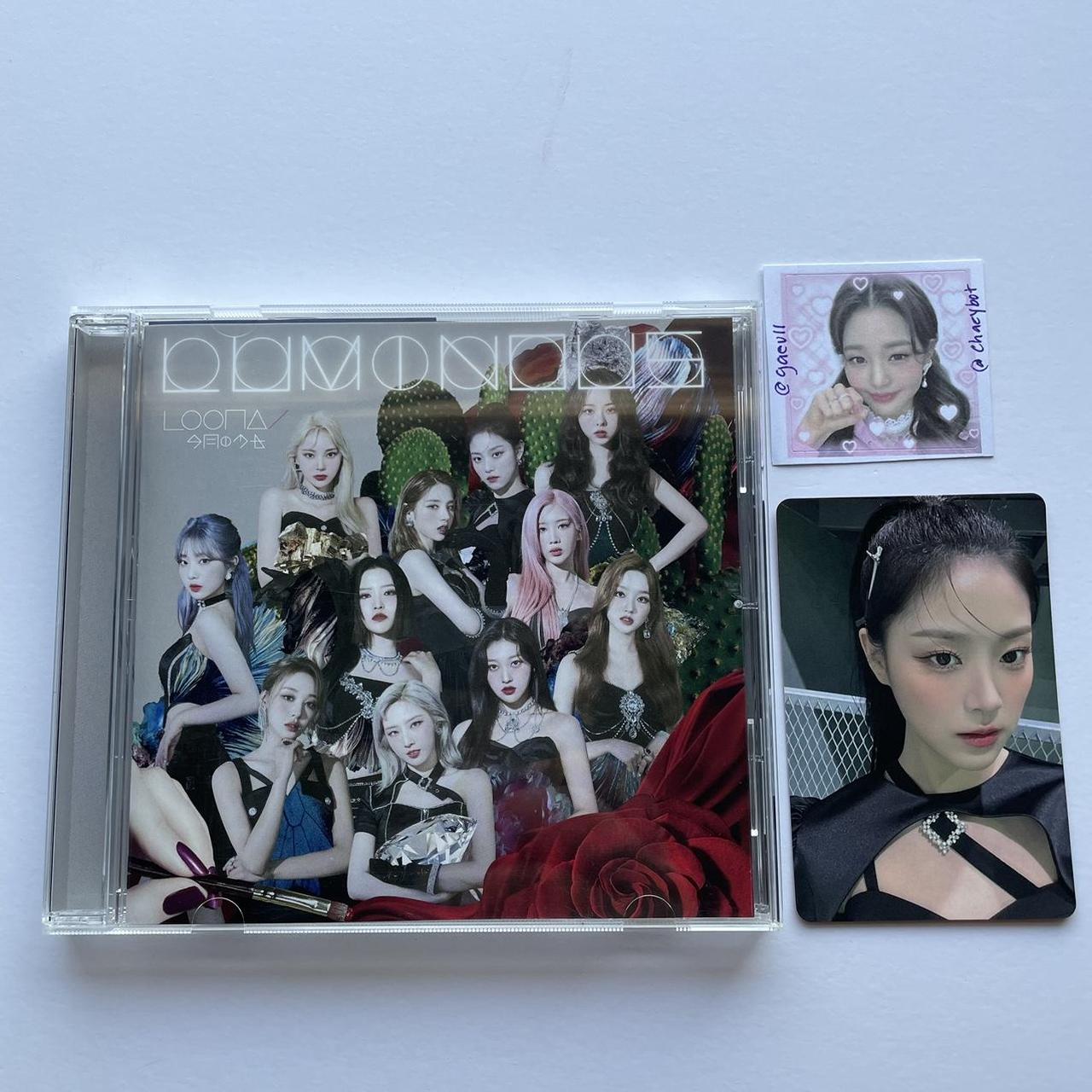 selling loona hyunjin luminous album with photocard... - Depop