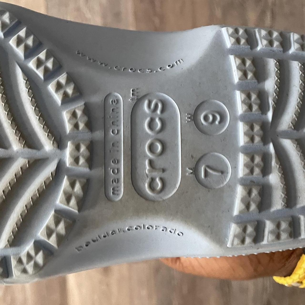 Light blue crocs Size - 7 Men’s 9 Women’s - Depop