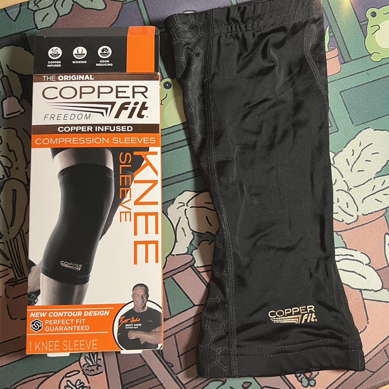 Copper Fit freedom Knee Sleeve Compression Copper... - Depop