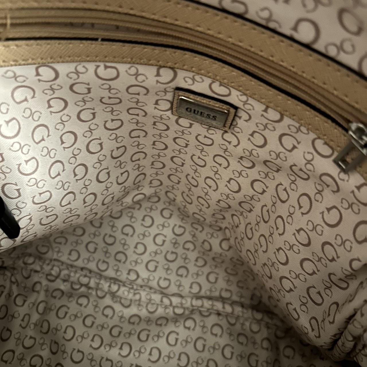 Guess Backpack Purse with large front pocket. Floral... - Depop