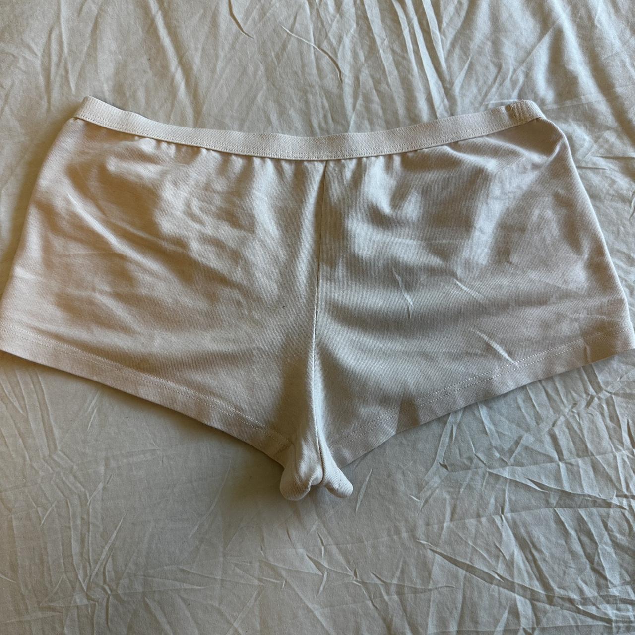 Light pink “Brandy Melville” boxer shorts #basics... | Depop