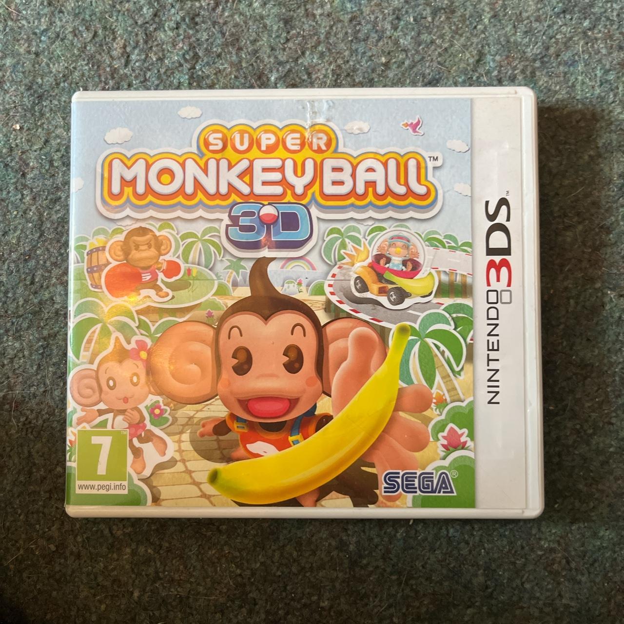 Super monkey ball 3D Nintendo 3ds game - Depop