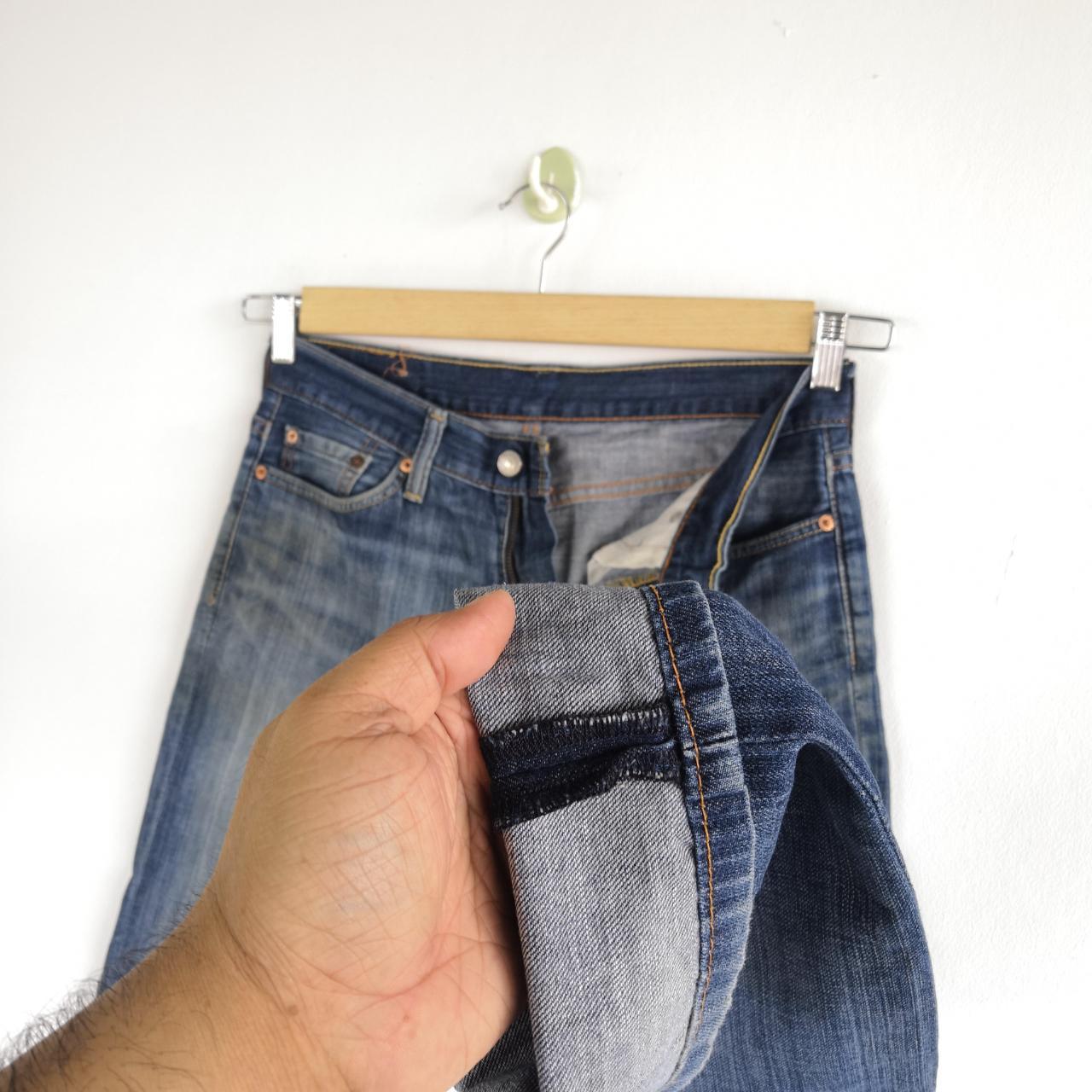 Rusty Women's Blue and Navy Jeans | Depop