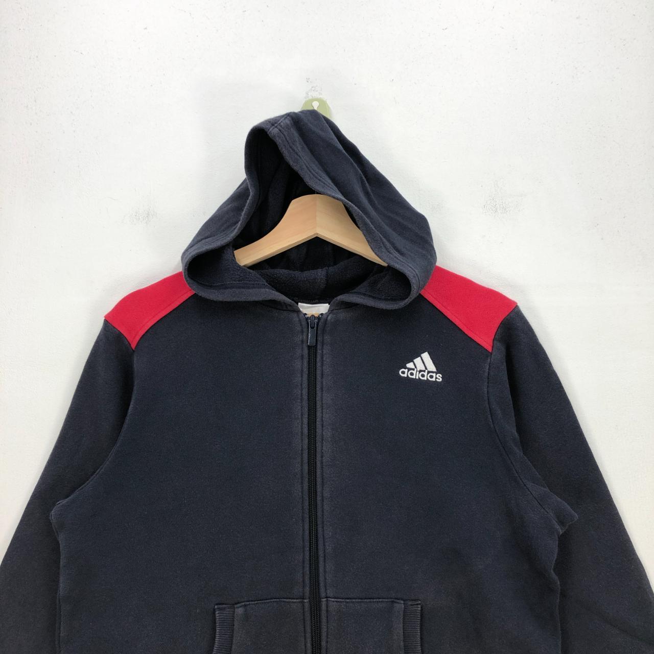 Vintage Adidas Sweater Adidas Zipper Sweatshirt |... - Depop