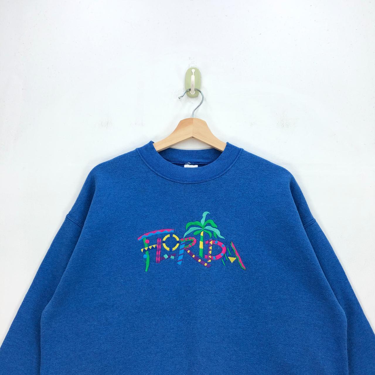 Vintage Florida Sweater Multicolor Florida... - Depop