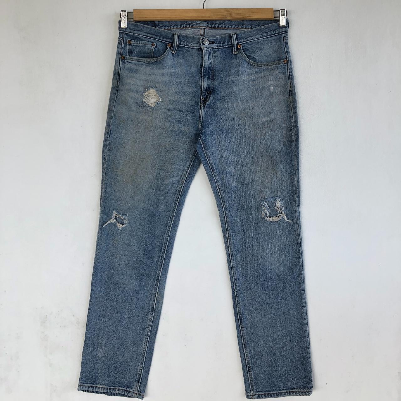 Vintage Distressed Levi's 511 Jeans Levis 511 Denim... - Depop