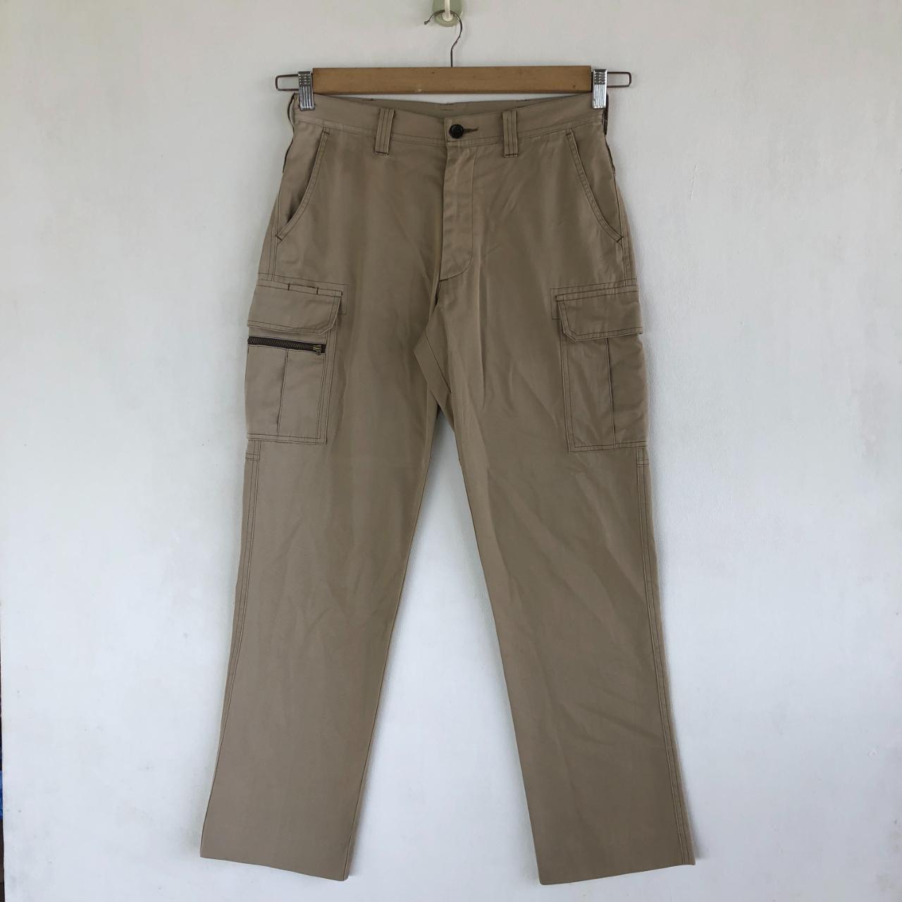 Burtle Cargo Pants Japanese Multi Pockets Fatigue... - Depop