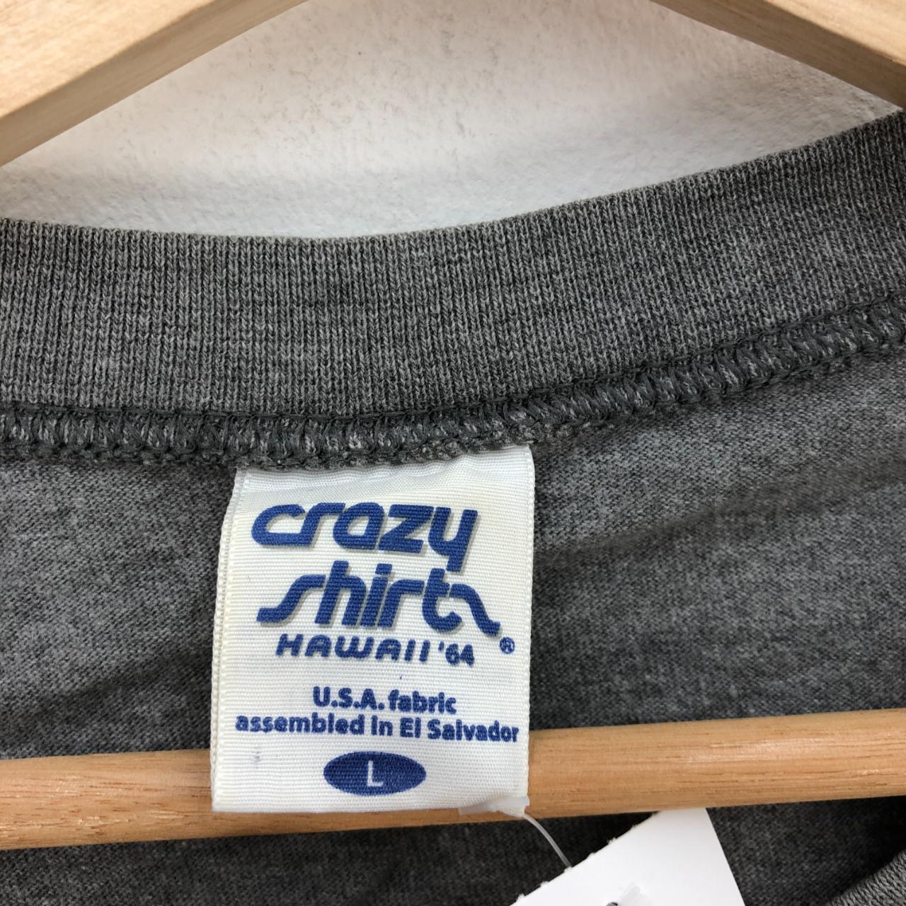 Vintage Crazy Shirt T Shirt Crazy Shirts Tee Tag:... - Depop