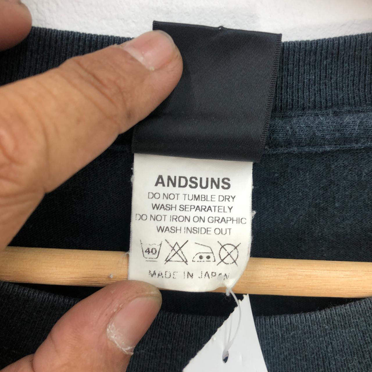 Andsuns Japanese Brand T shirt Streetwear Japan... - Depop