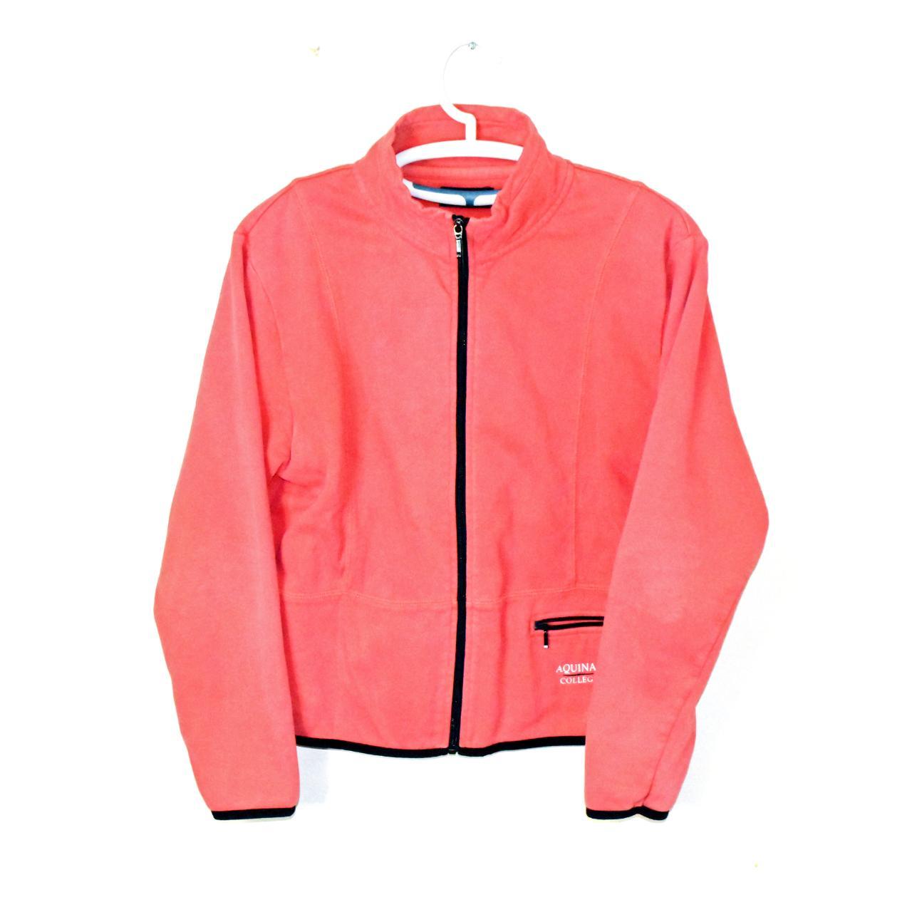 Gear for Sports Peach Pink Zip Jacket - Aquinas... - Depop