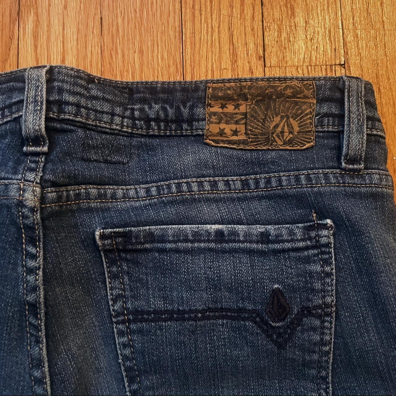 VINTAGE GENUINE VOLCOM BRAND JEANS Low waisted Y2K... - Depop