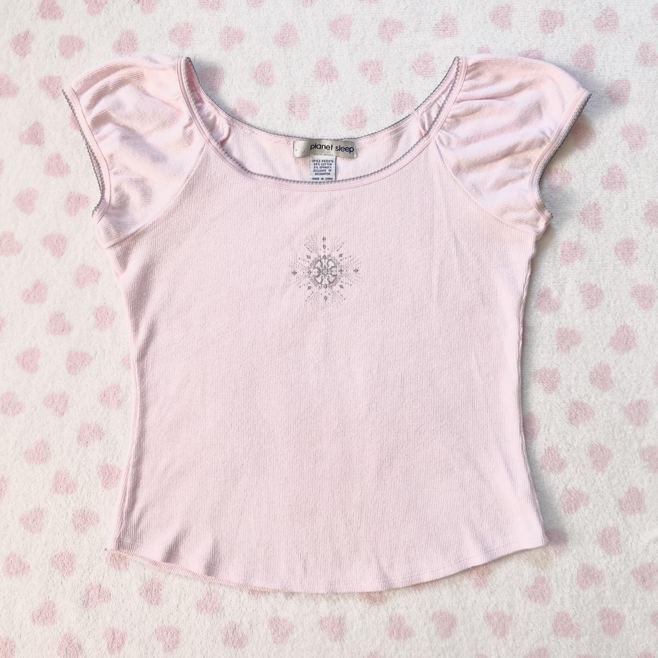 🩰 pink baby tee Message for any questions or... - Depop