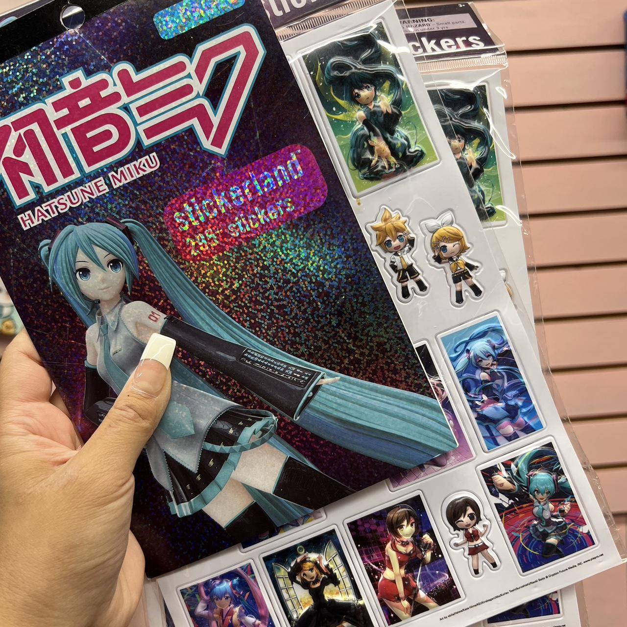 Miku sticker packs 3 packs - Depop