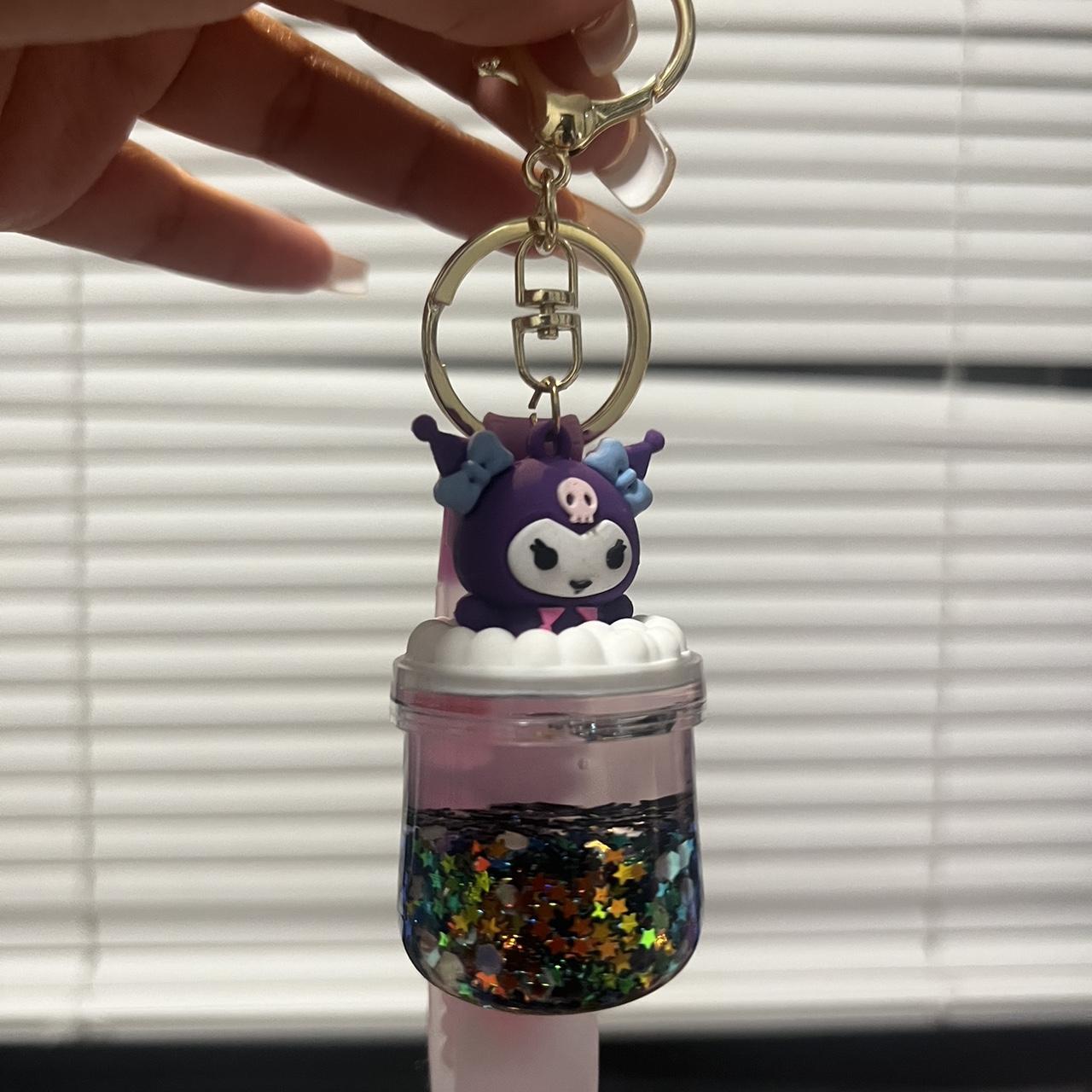 Kuromi water keychain - Depop