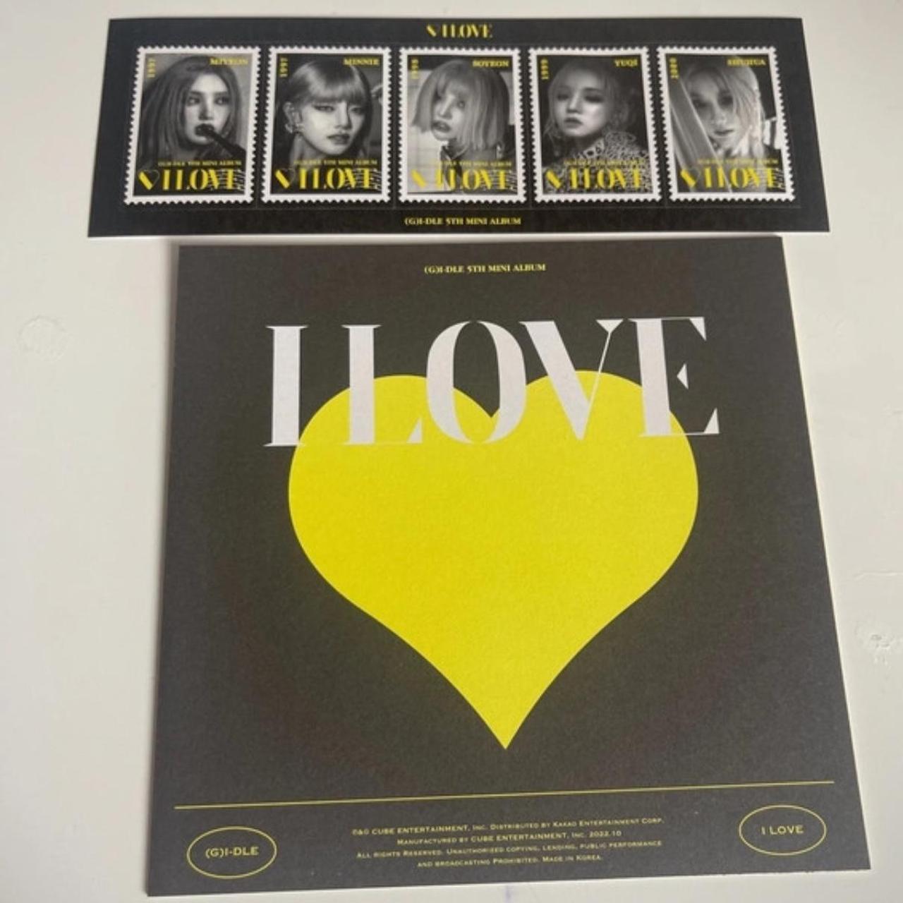 G-idle ‘I love’ album lyric booklet & stamps... - Depop