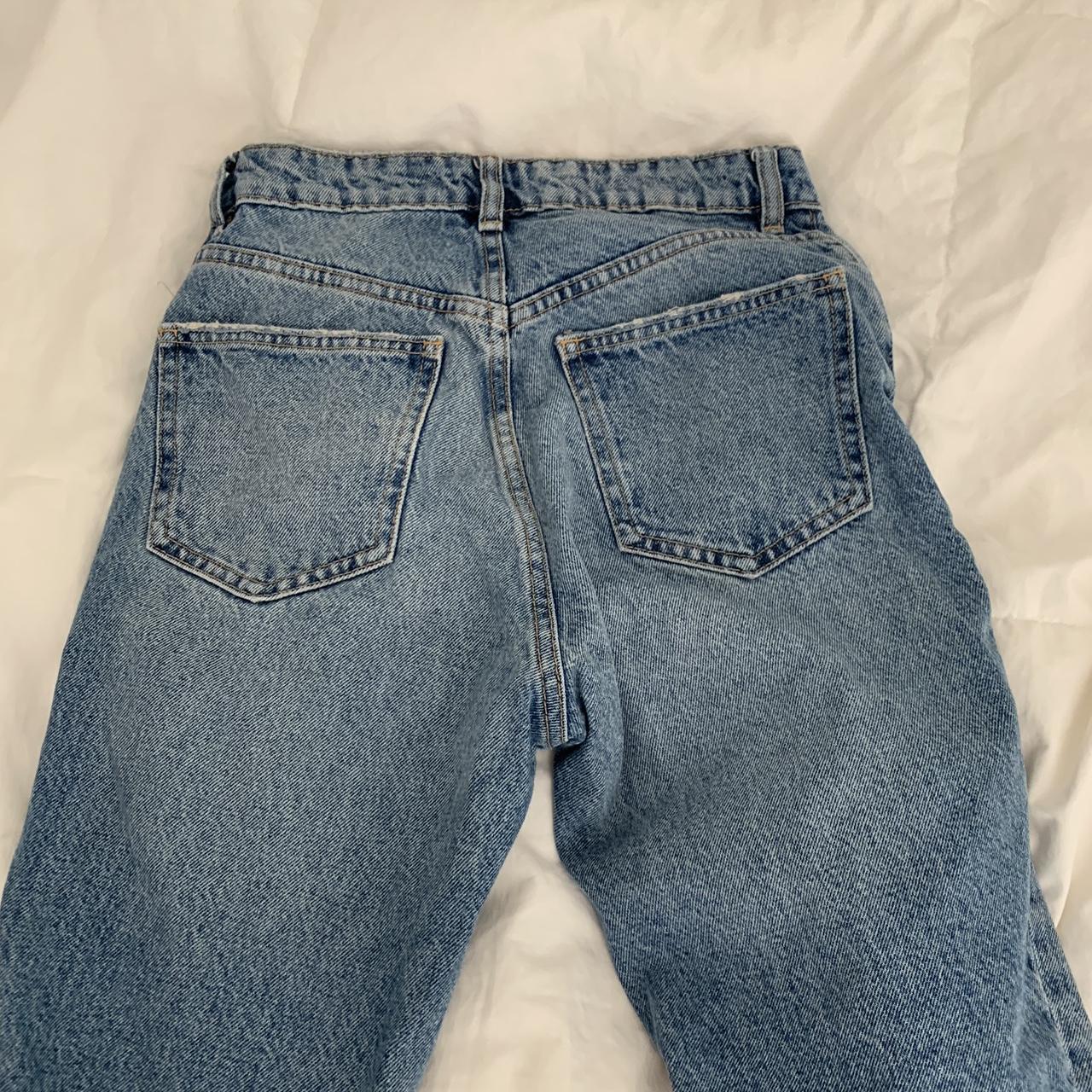 zara mom jeans - US 2 - EUR 34 - MEX 24 - super... - Depop
