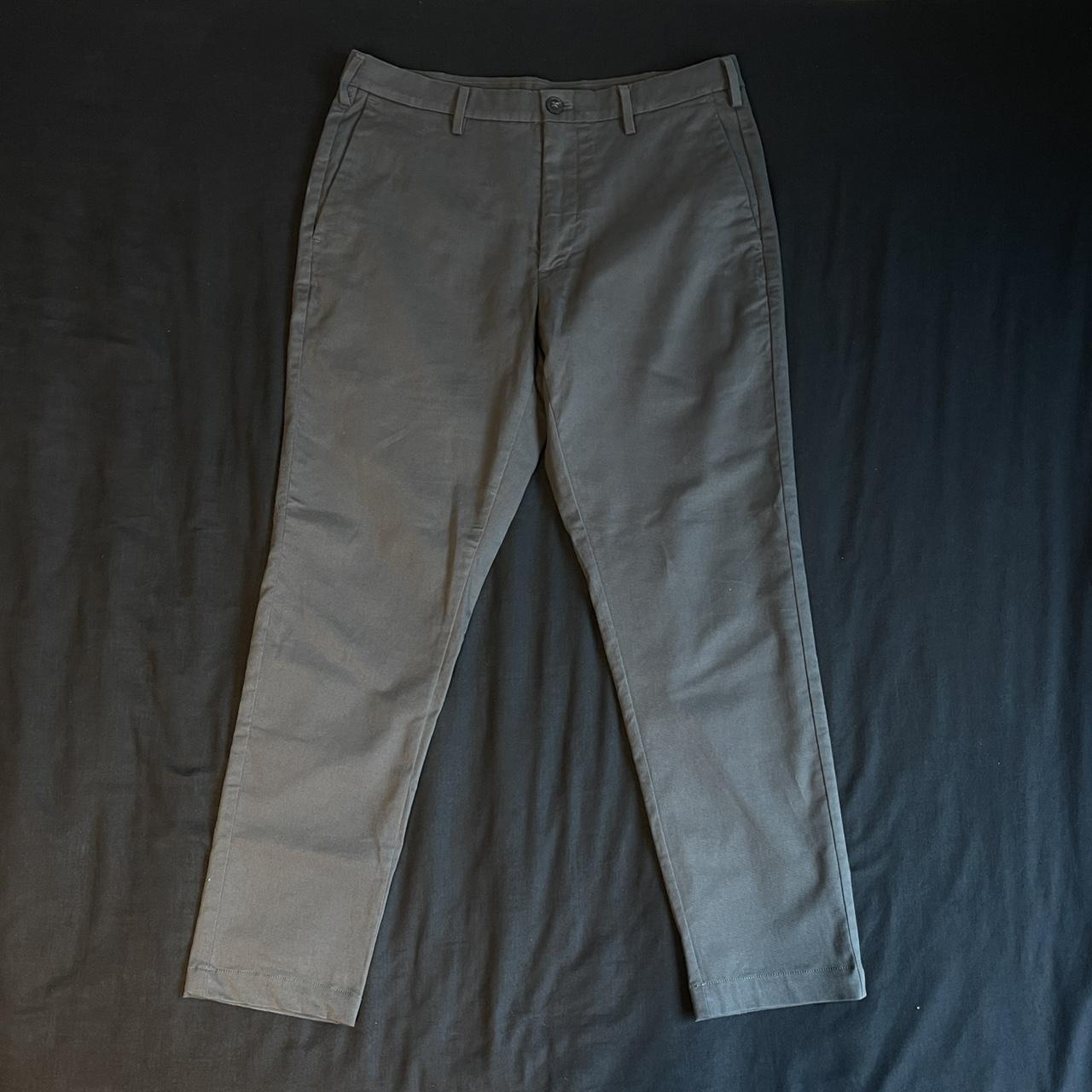 Brand new space grey pants from UniQlo Cotton... - Depop