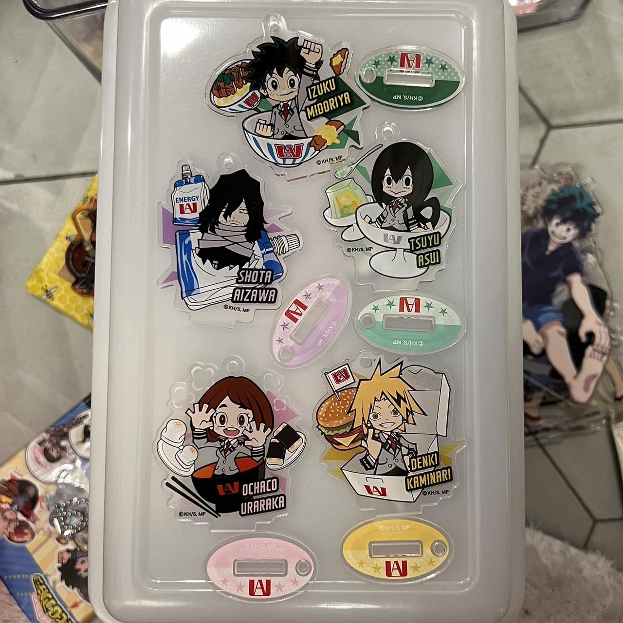 Mha acrylic food standees! Set of Aizawa, tsuyu,... - Depop